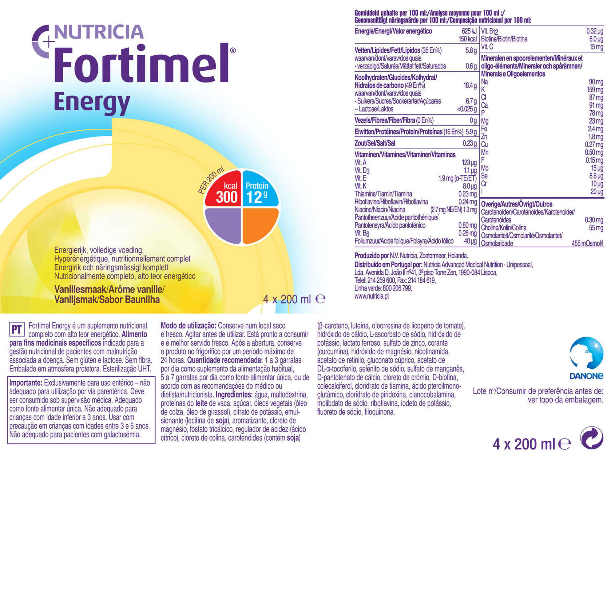 Fortimel Energy Baunilha Fortimel | Well's