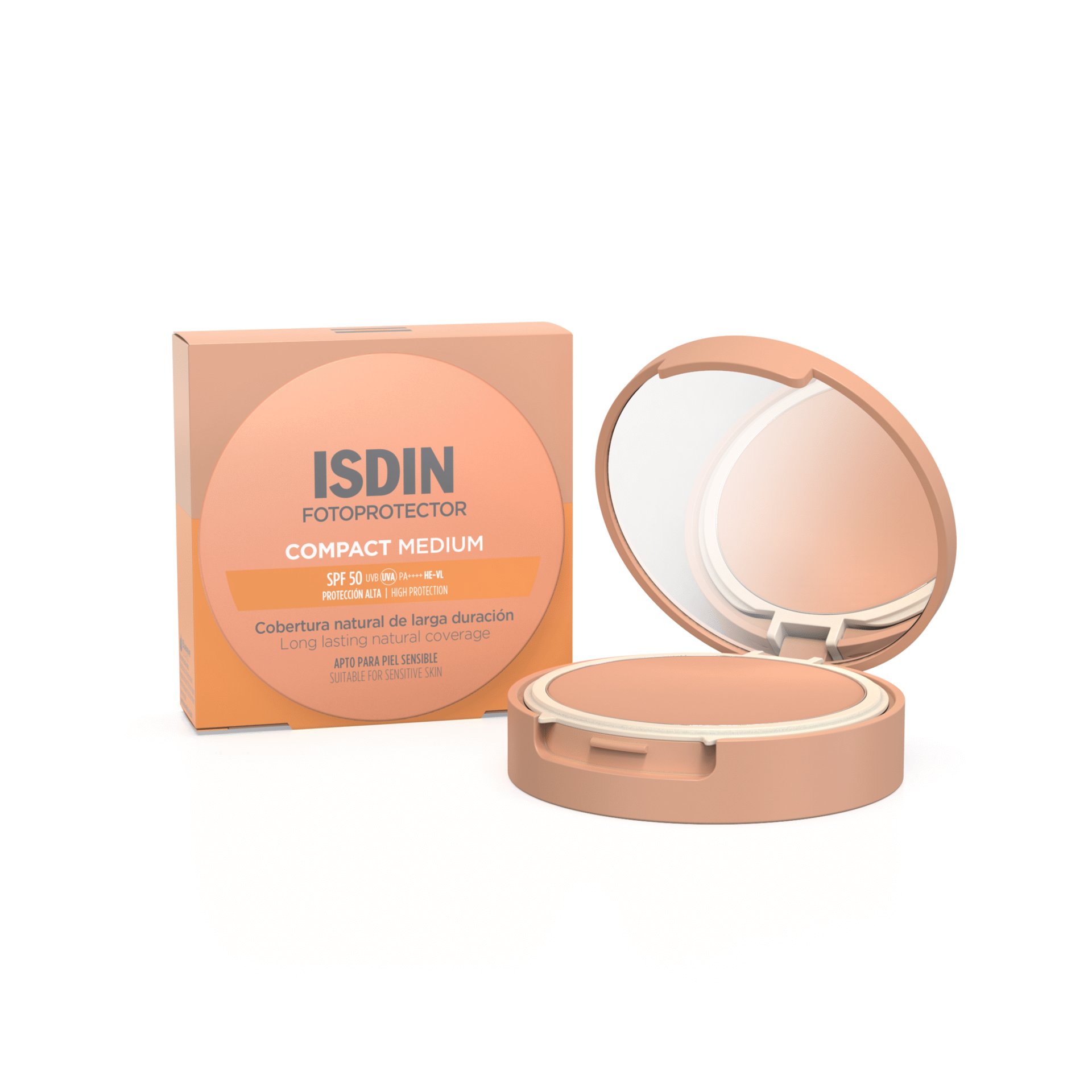 Fotoprotector Compact Medium SPF50 Isdin | Wells