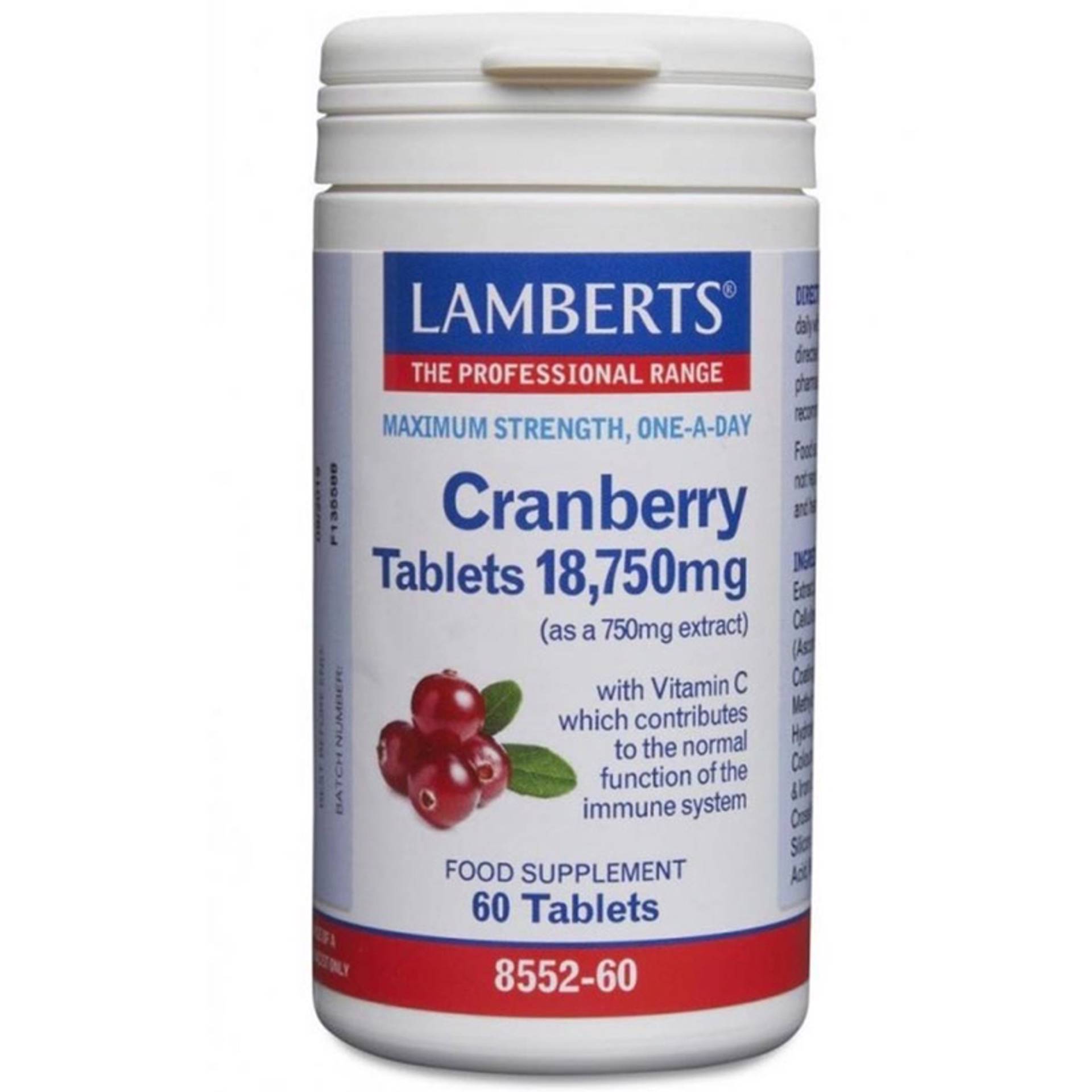 Cranberry Comprimidos Lamberts | Wells