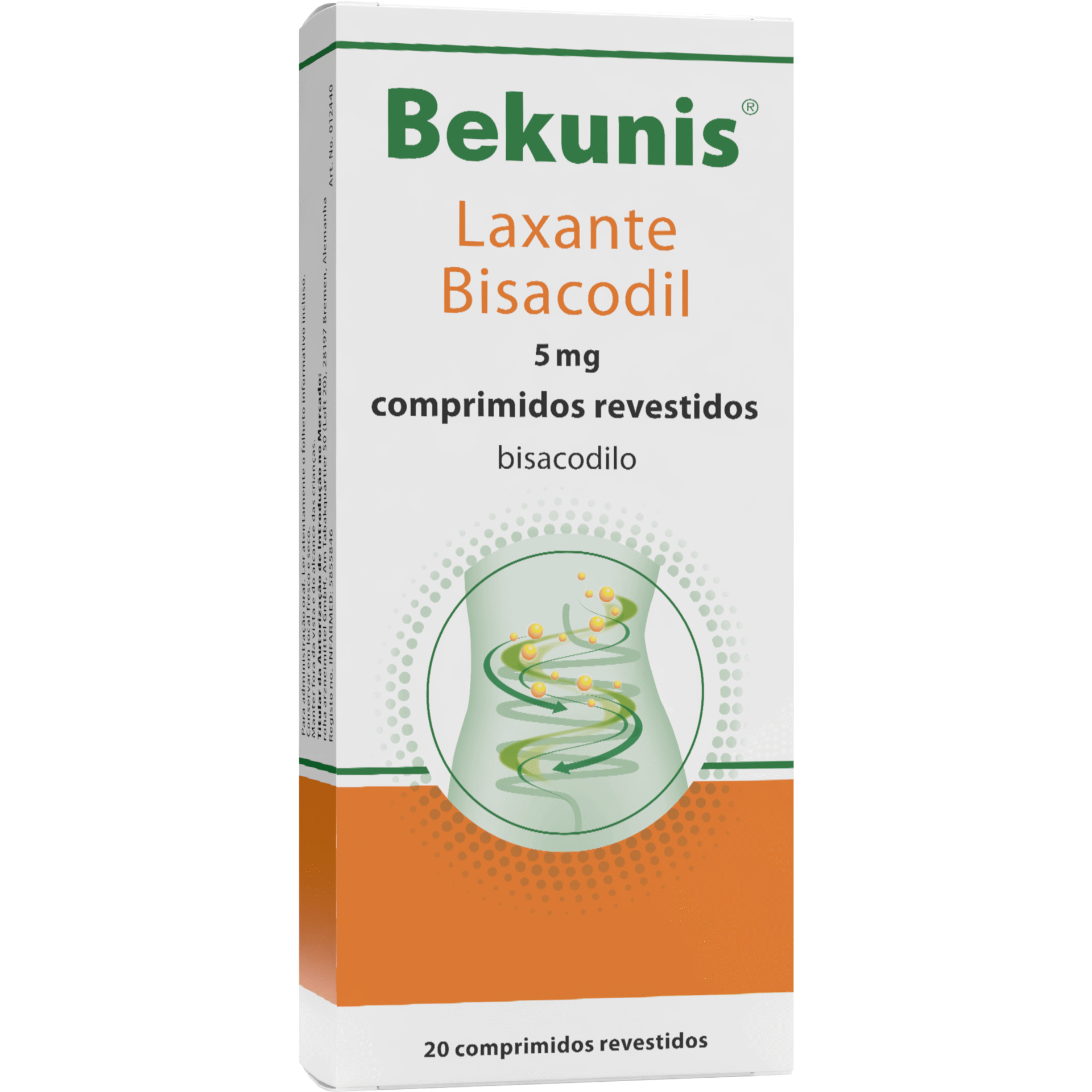 Laxante Bisacodil 5 mg Comprimidos Bekunis | Wells