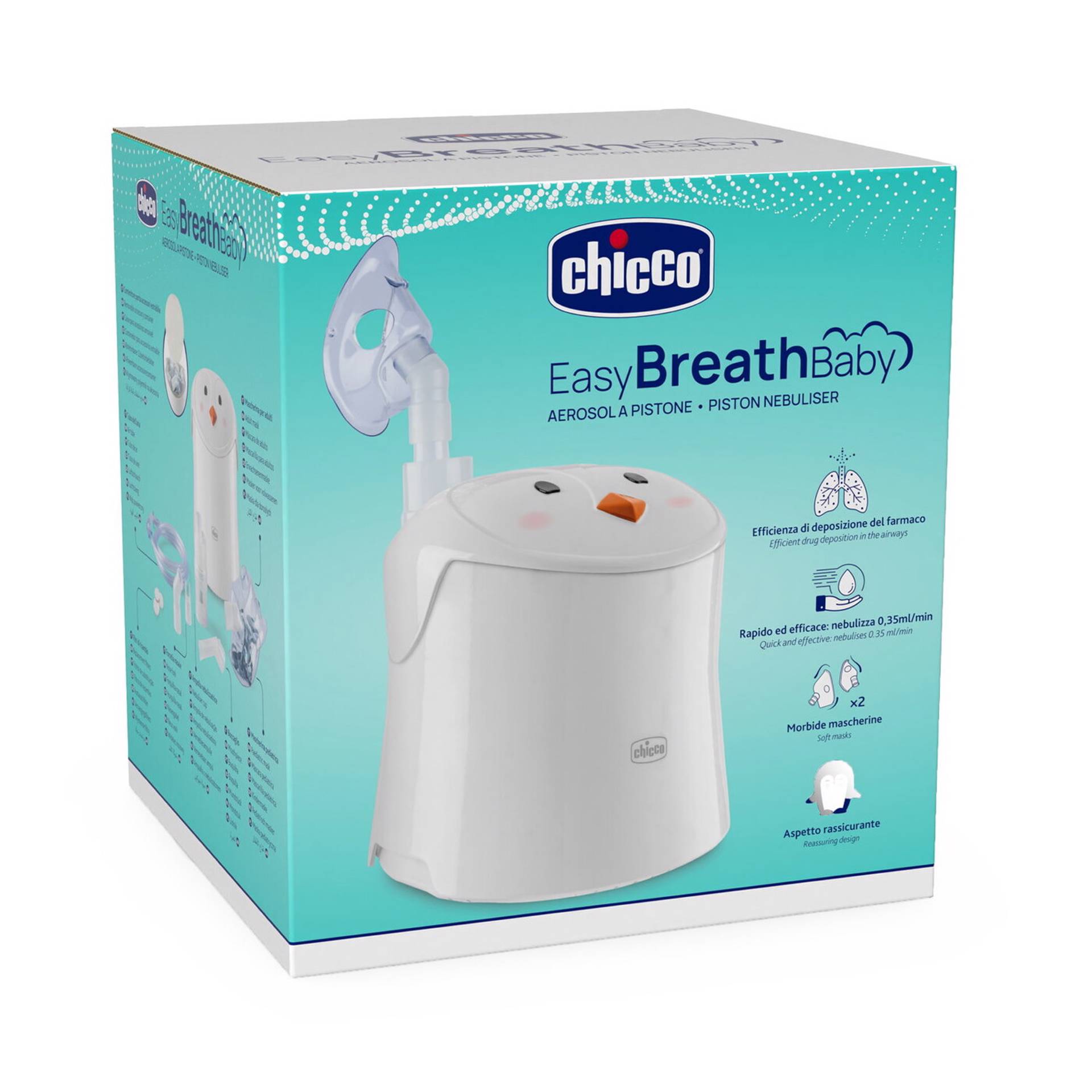 Easy Breath Baby Aerosol a Pistone Chicco | Wells