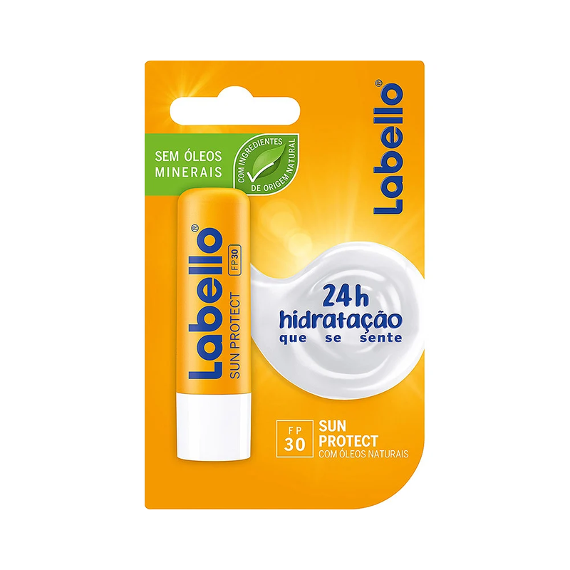 Batom Protetor Solar Sun Protect FP 30 Labello | Wells