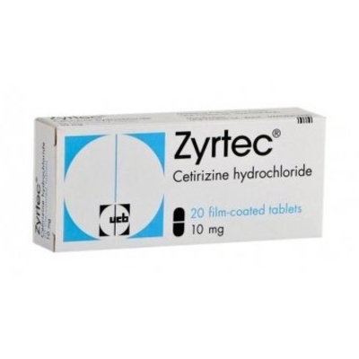 Zyrtec 10 mg Comprimidos Anti-alérgico Zyrtec | Wells