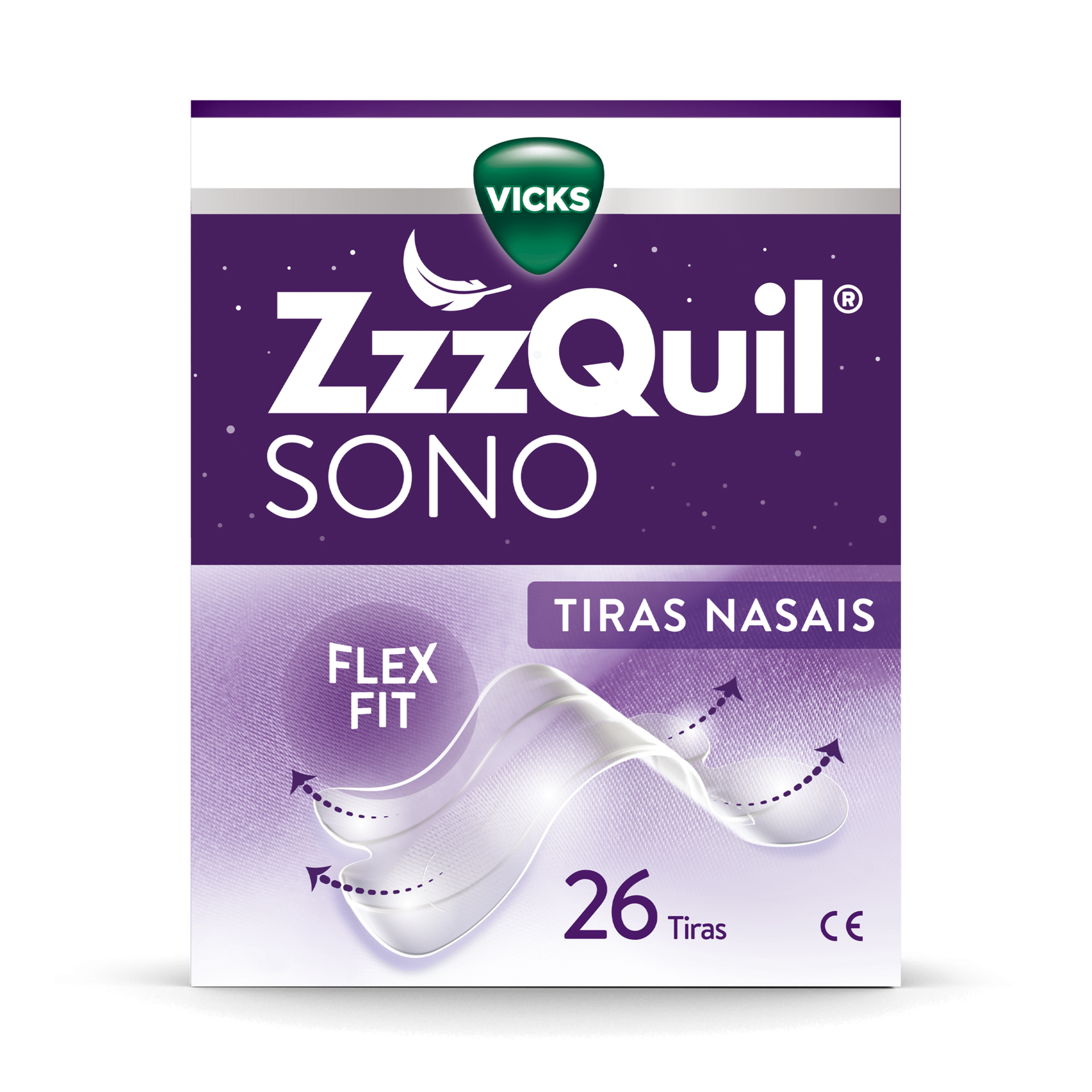 Tiras Nasais Sono Flex Fit ZzzQuil | Wells