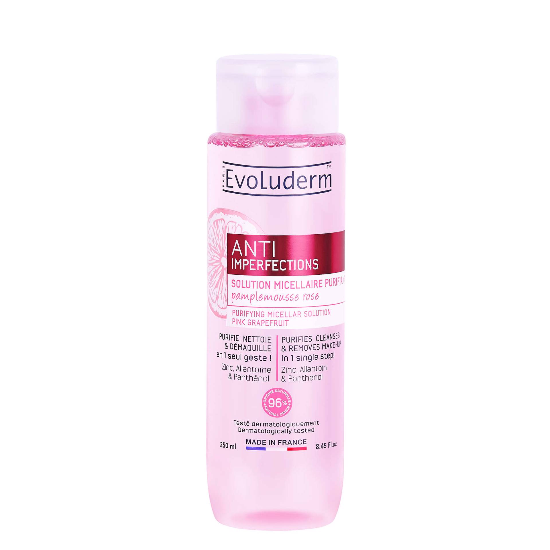 Solution Micellaire Anti Imperfections Evoluderm | Wells