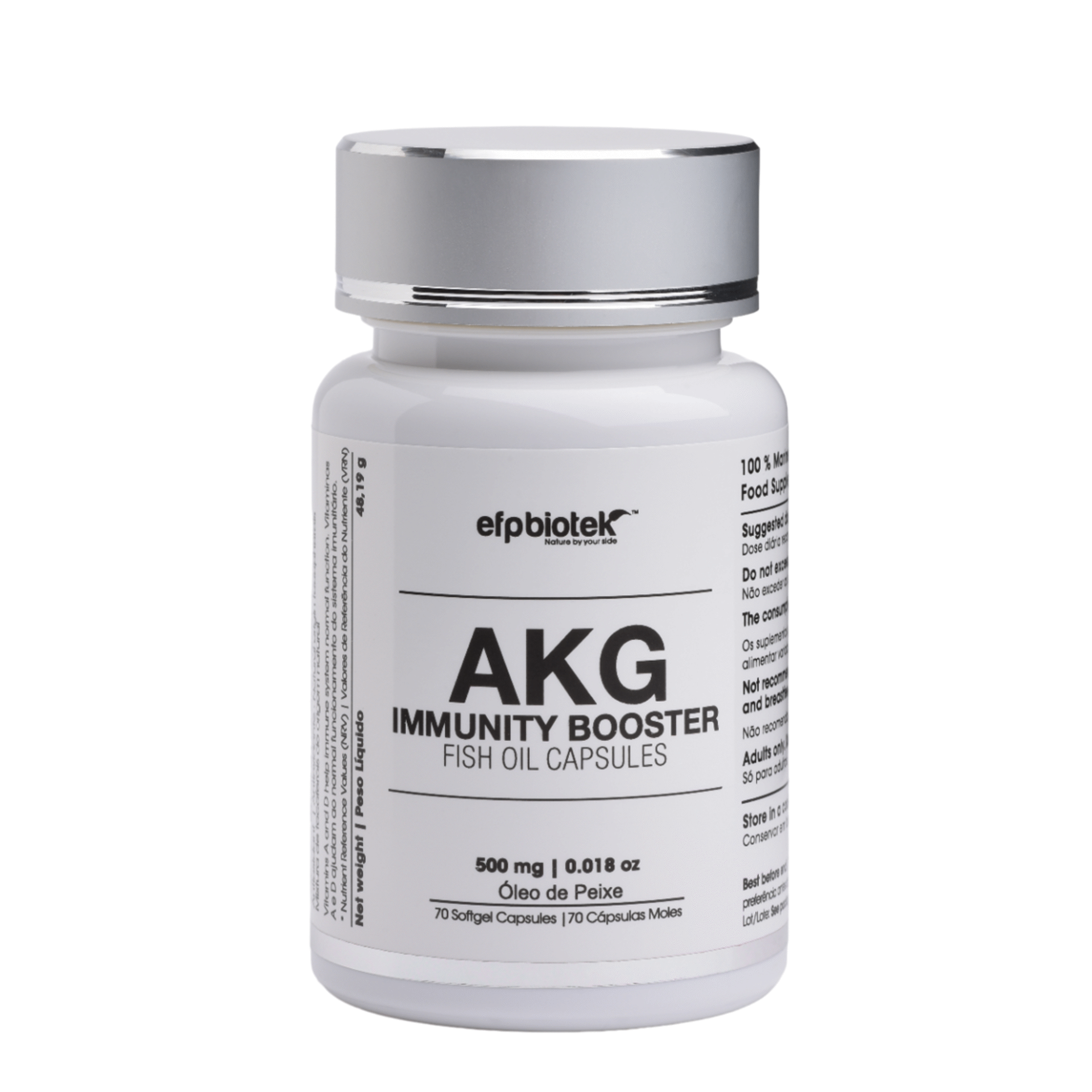 Suplemento Imunitário AKG Immunity Booster EFPBiotek | Wells