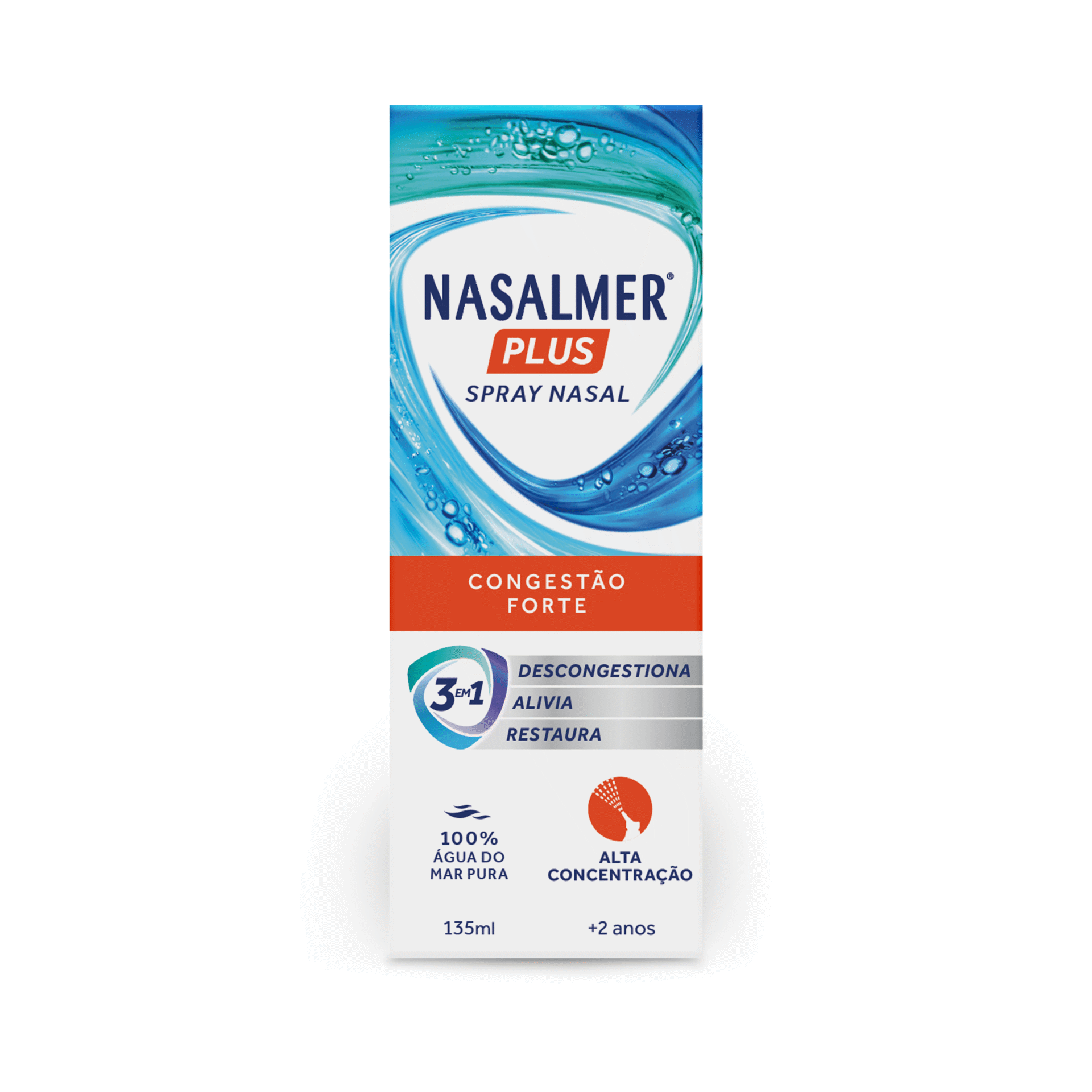 Spray Nasal Plus Alta Concentração Nasalmer | Wells