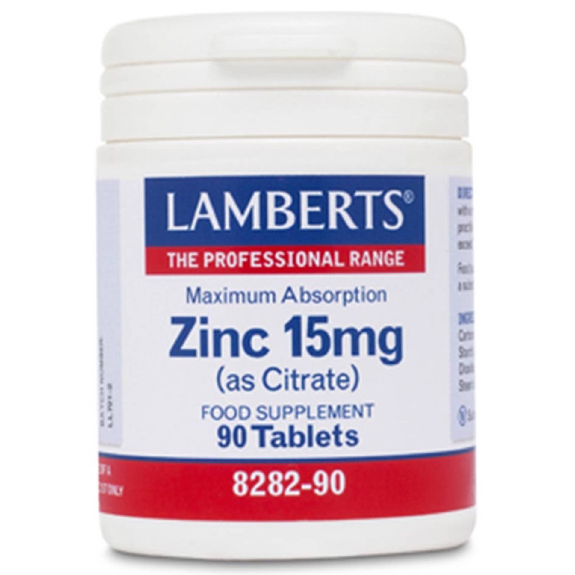 Zinco 15 Mg Lamberts Wells