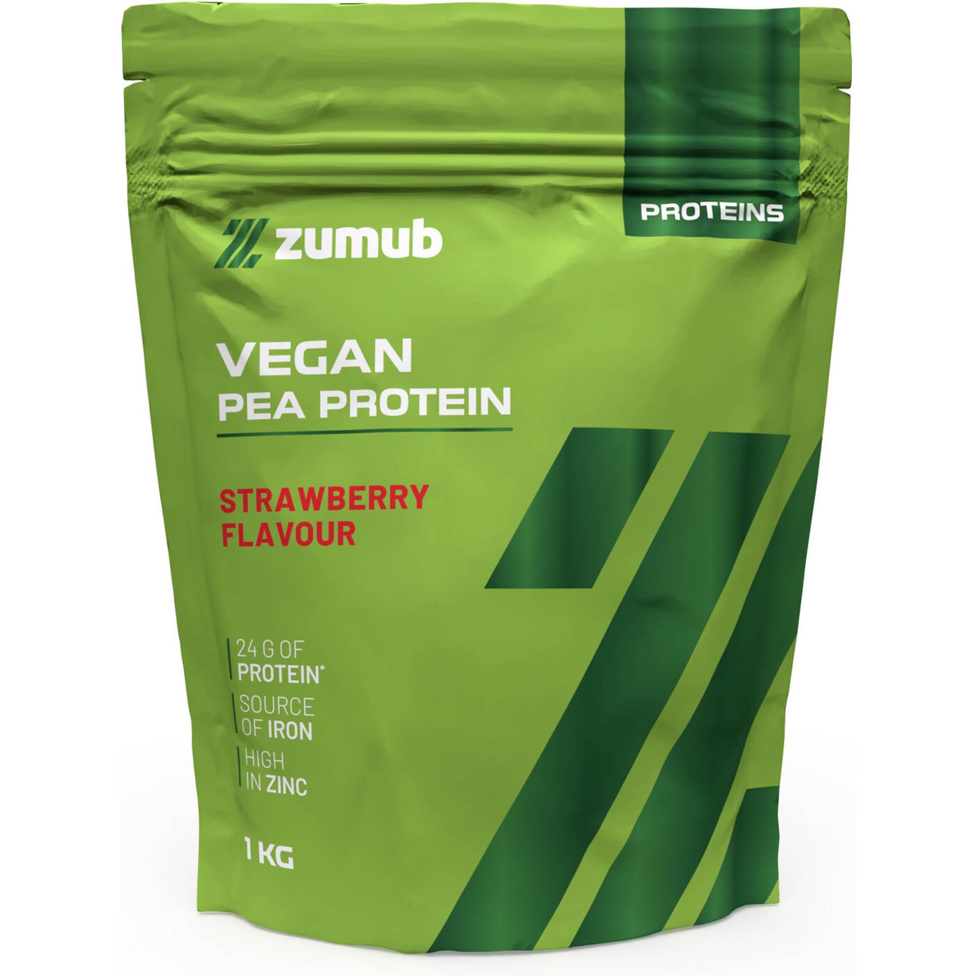 Vegan Pea Protein Strawberry Zumub | Wells