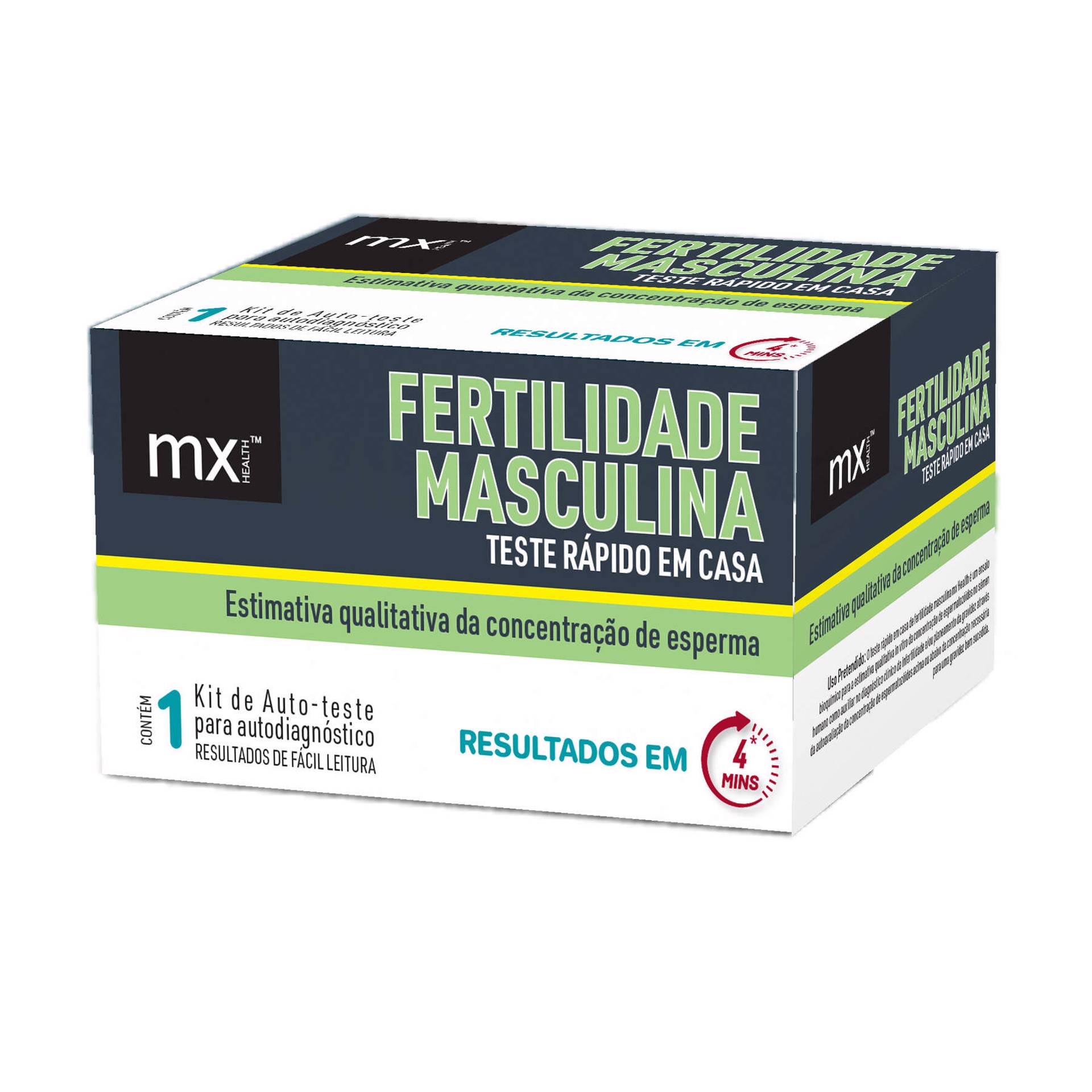 Auto Teste Rápido Fertilidade Masculina Mx Health | Wells