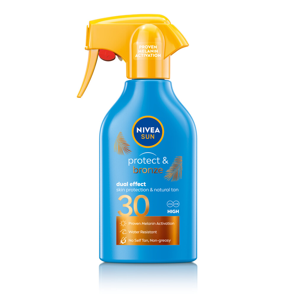 Protetor Solar Spray Corpo Protect Bronze FPS30 Nivea Sun | Wells