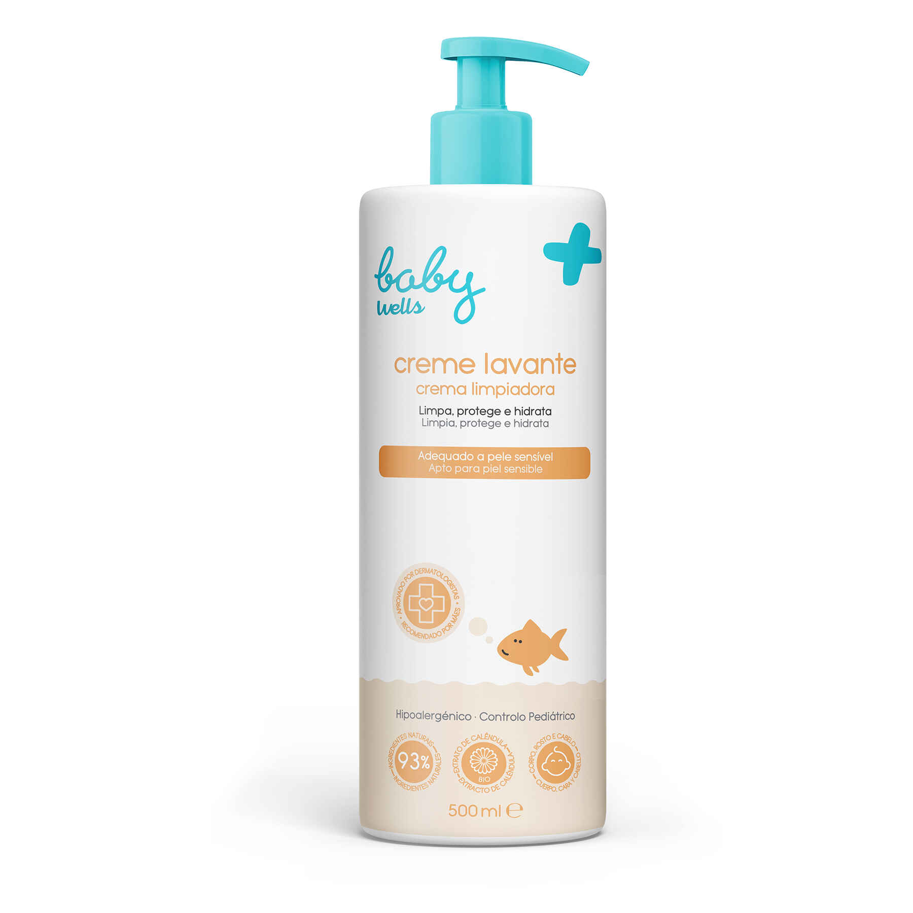 Creme Lavante Bebé Baby Wells | Wells