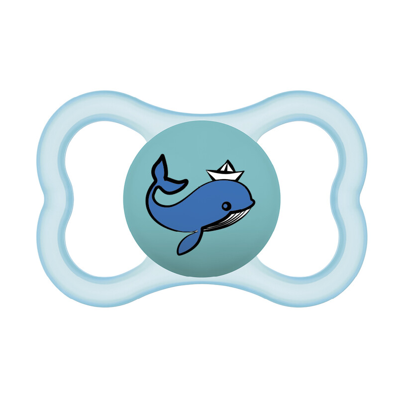 Chucha Supreme +16m Silicone Azul Mam | Wells