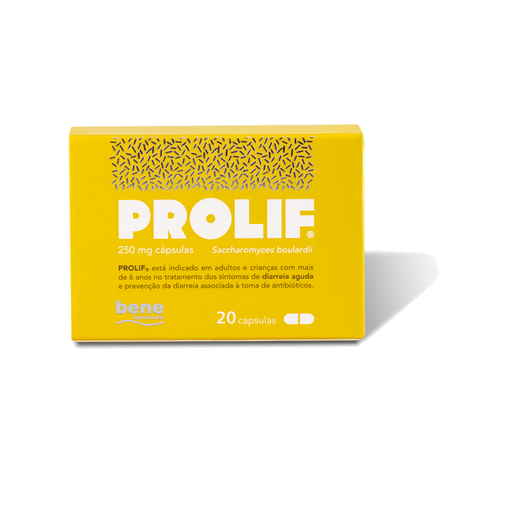 Prolif Cápsulas 250mg Diarreia Prolif | Wells