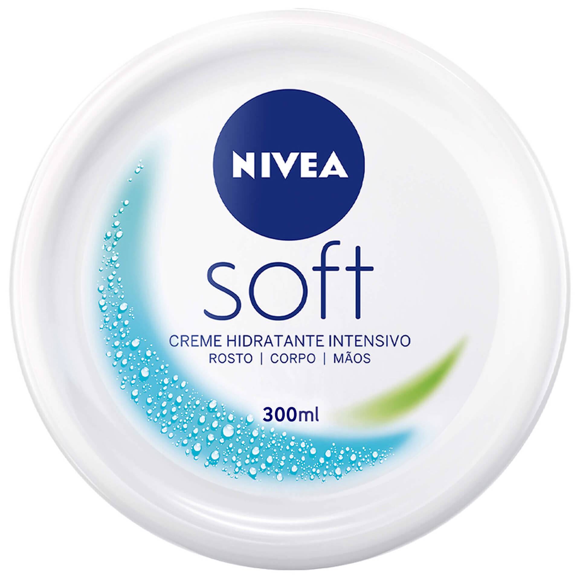Creme de Rosto, Corpo e Mãos Soft Nivea | Wells