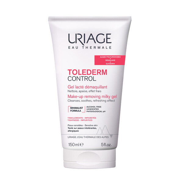 Toléderm Control Gel Lacté Démaquillant Uriage | Wells