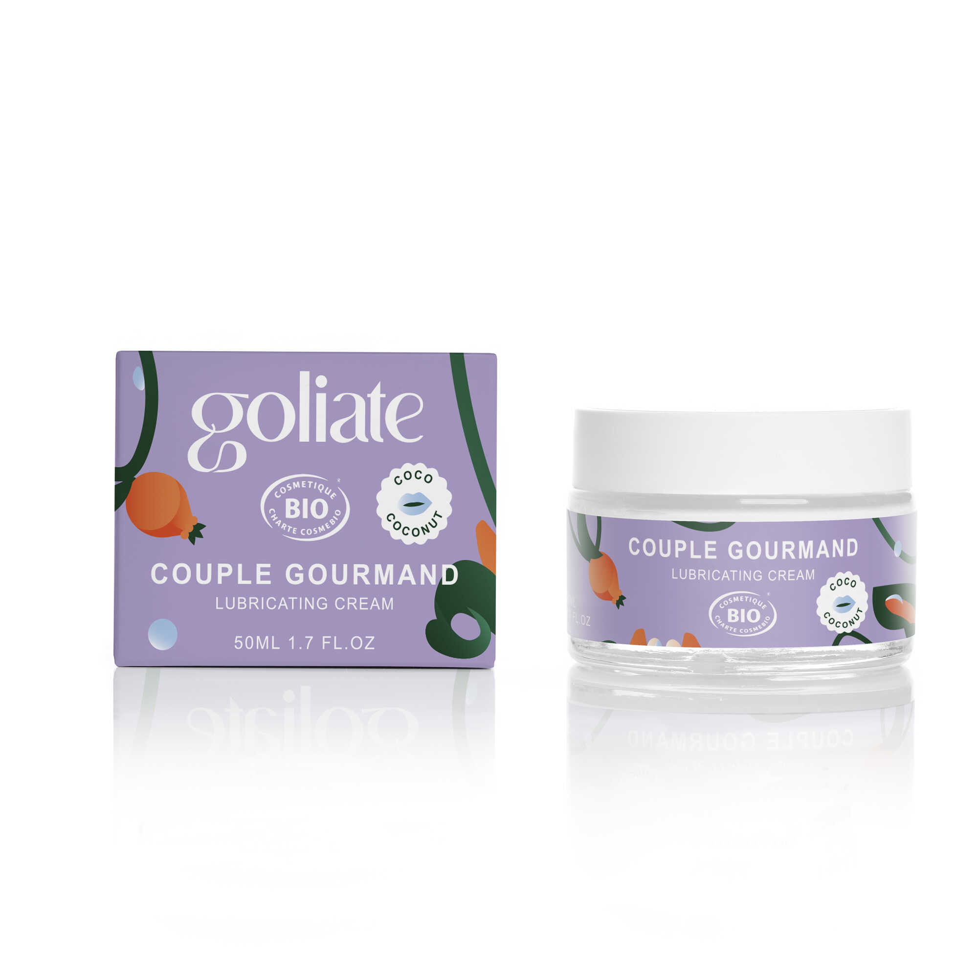 Couple Gourmand Lubricating Cream Coconut Goliate | Wells