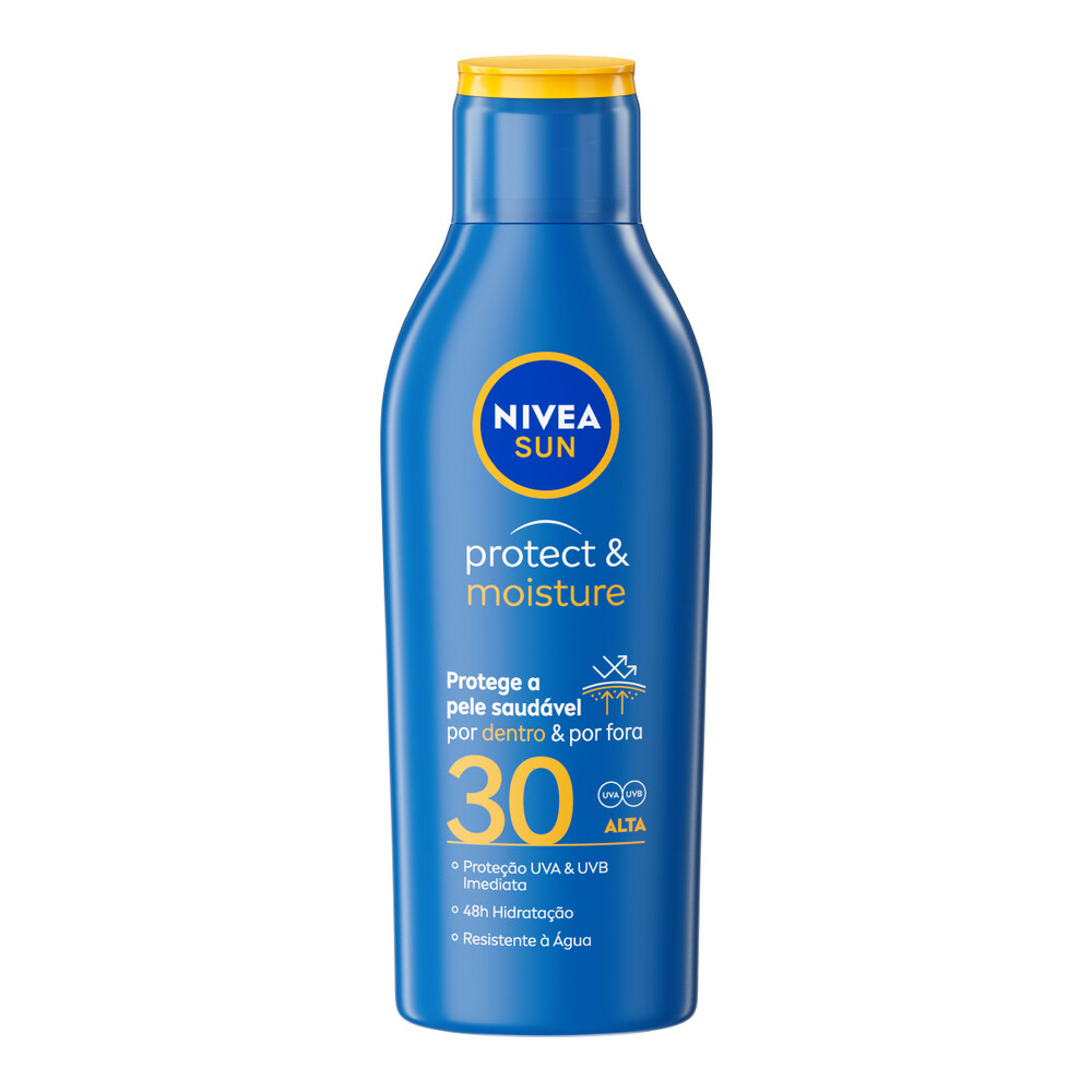 Protetor Solar Corpo Protect Moisture FP30 Nivea Sun | Wells