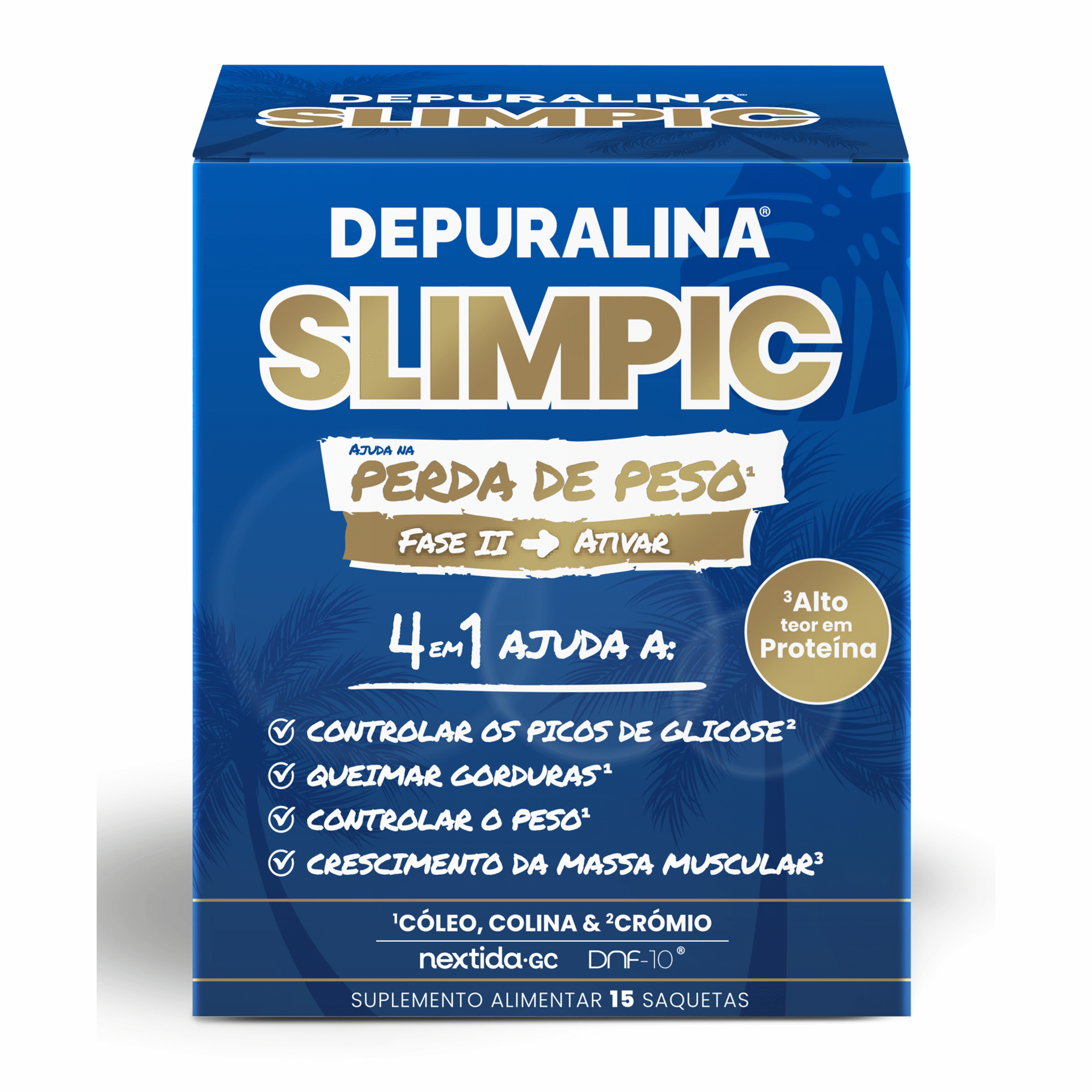 Slimpic Perda de Peso Fase II 4 em 1 Depuralina | Wells