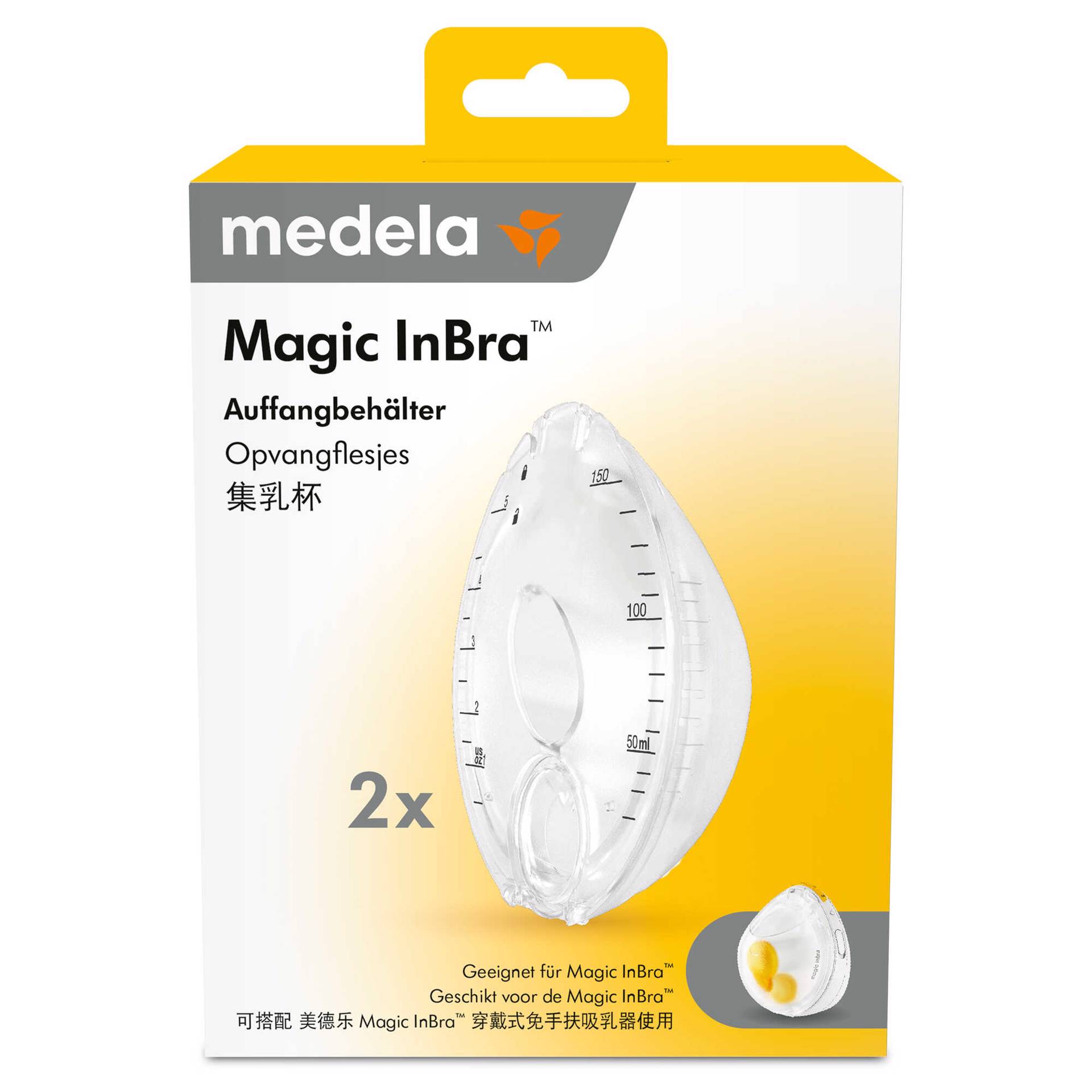 Magic InBra Containers Medela | Wells