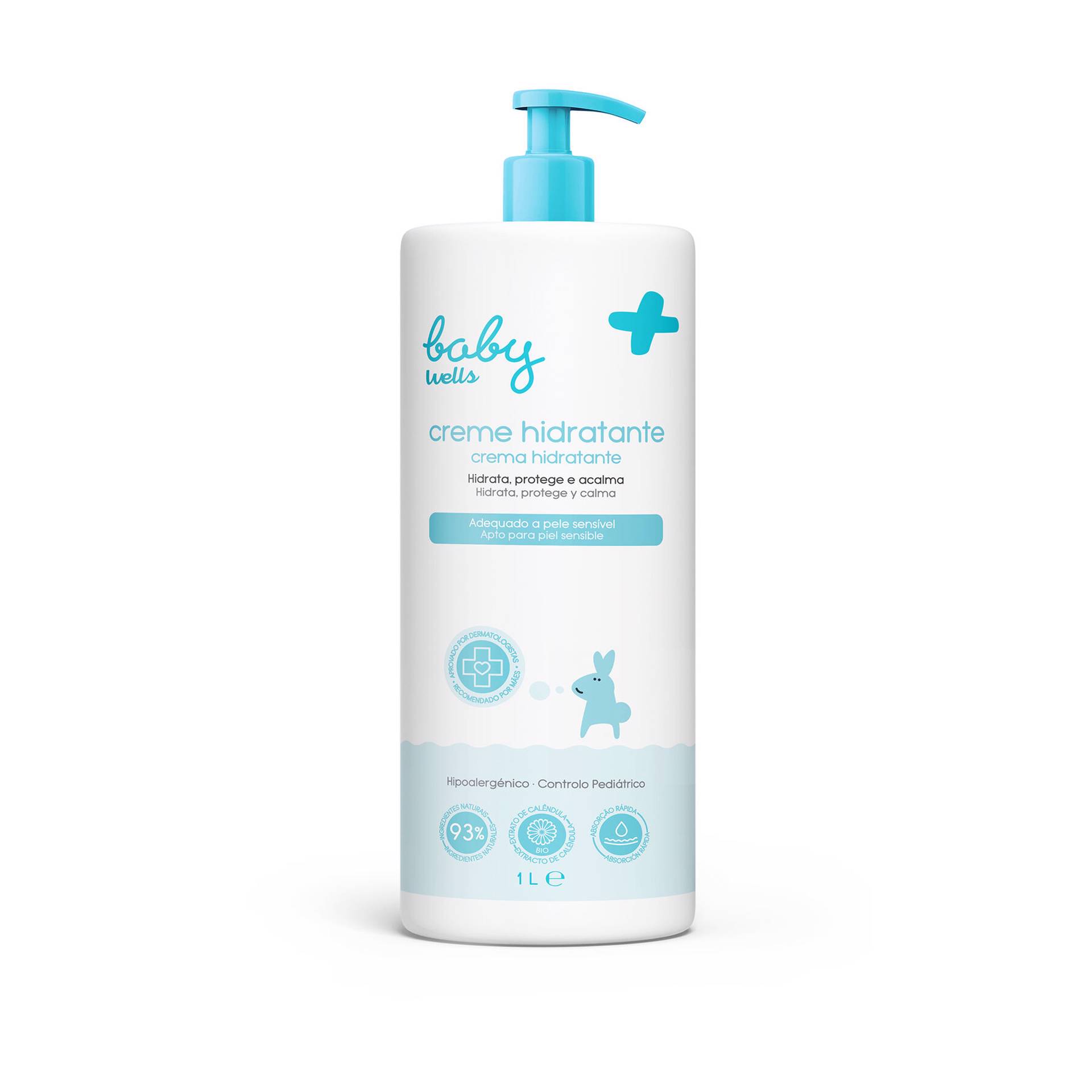 Creme Hidratante Pele Sensível Baby Wells | Wells