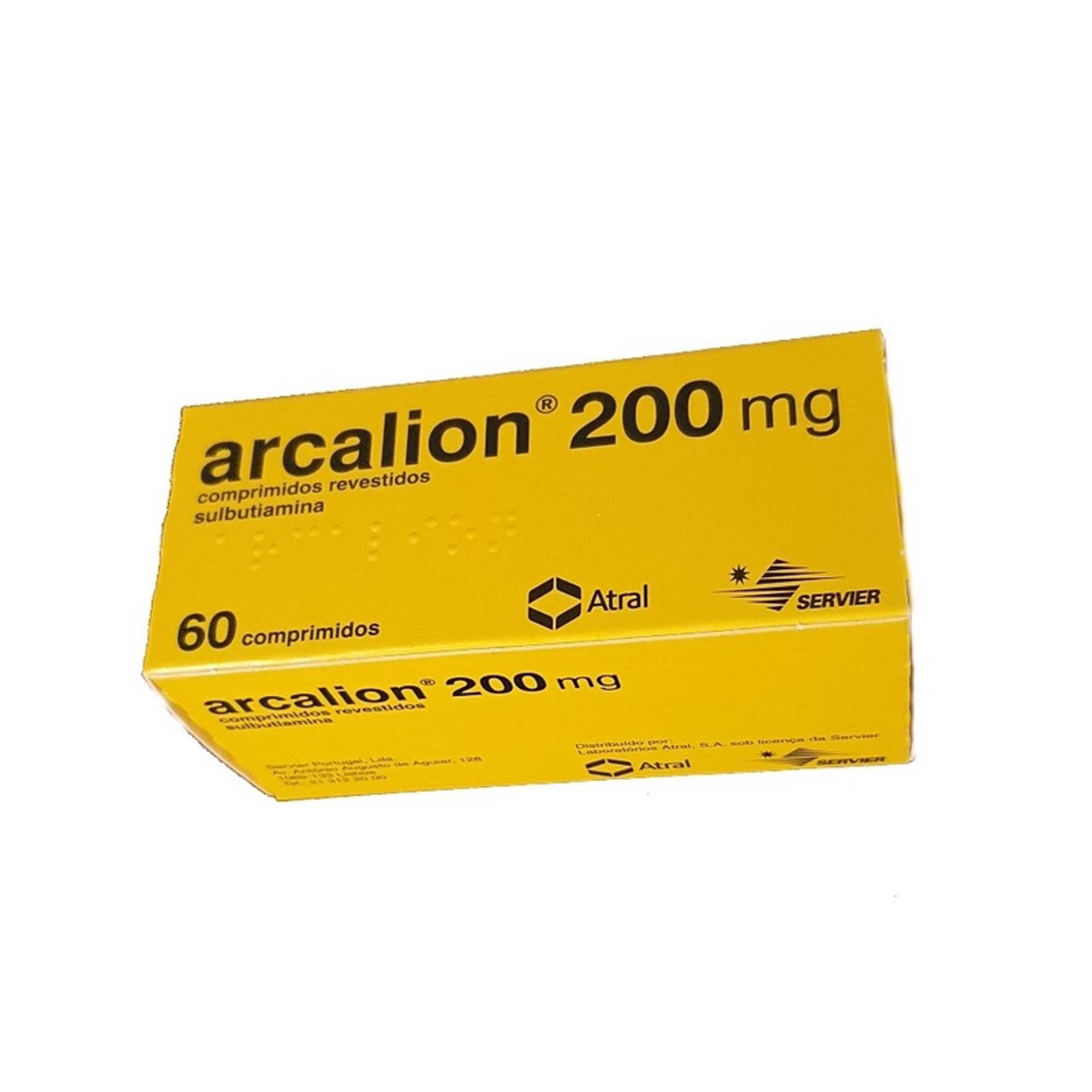 Arcalion Comprimidos Sulbutiamina Cansaço Arcalion | Wells