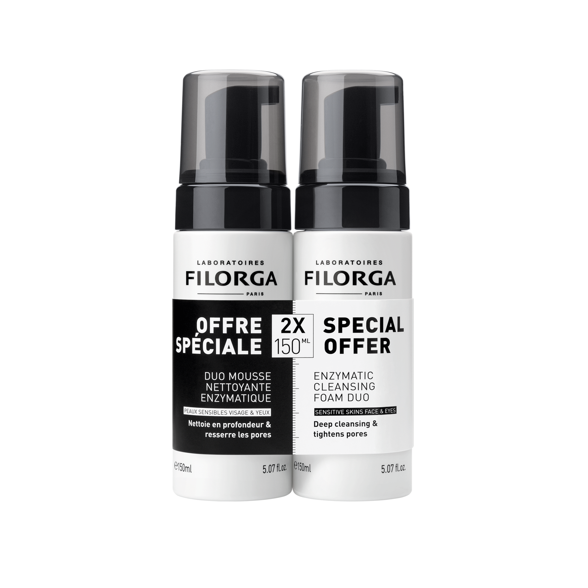 Pack Duo Mousse Nettoyante Enzymatique Filorga | Wells