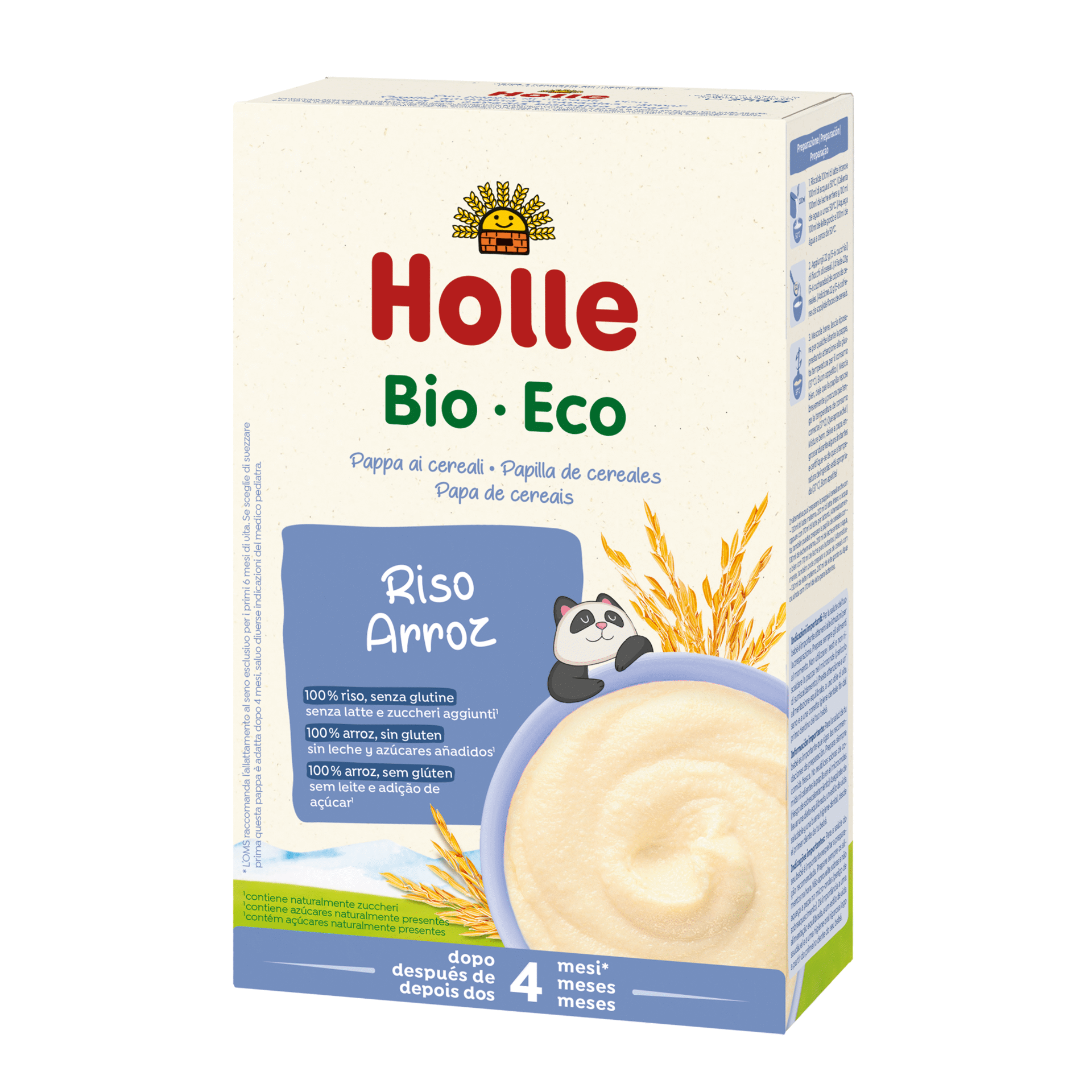 Papa Bio Arroz +4m Holle | Wells