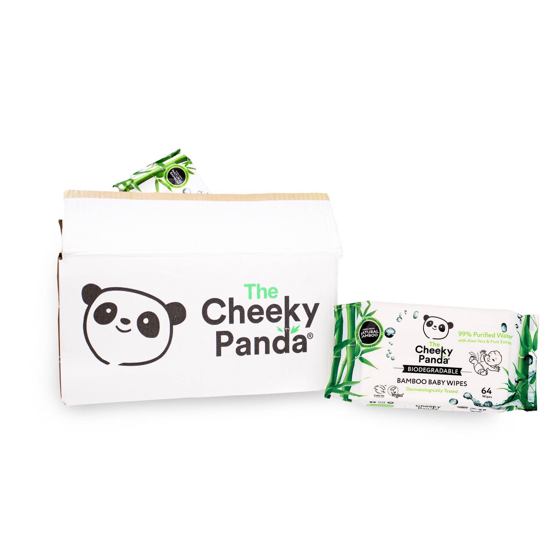 Toalhitas BIO 100% Bambu Cheeky Panda | Wells
