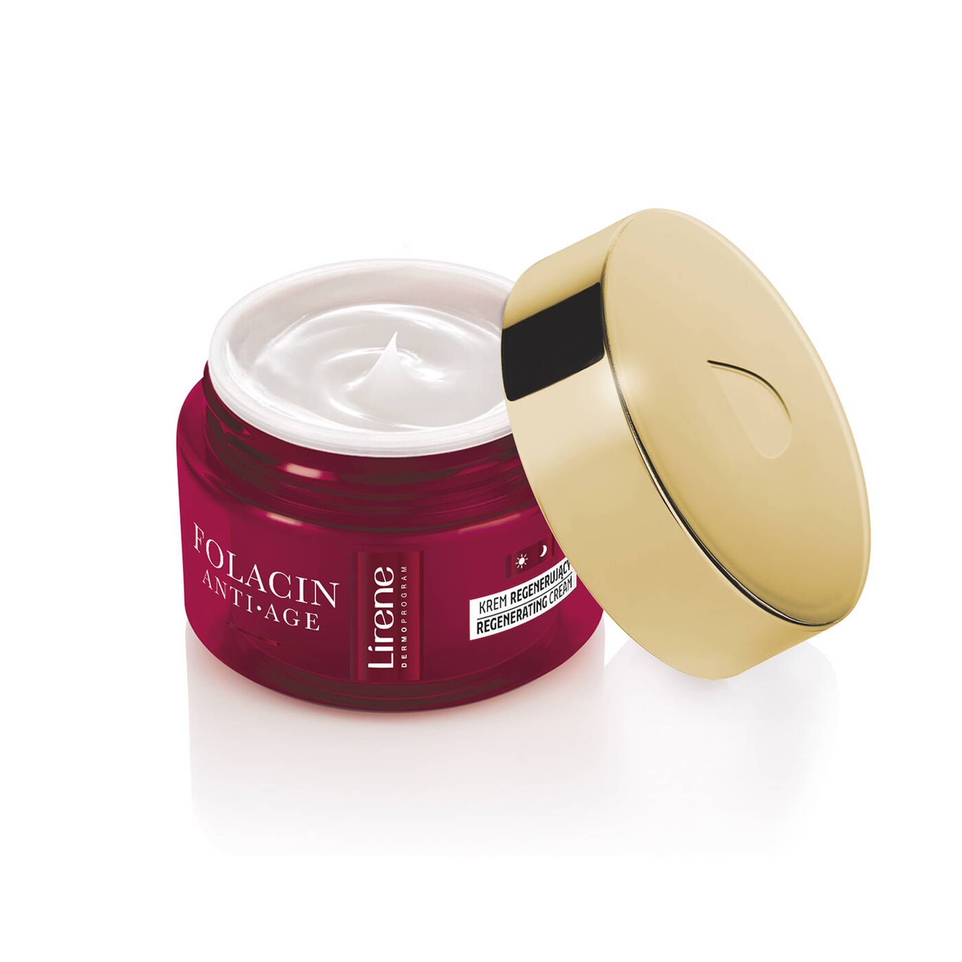 Regenerating Cream Folacin Anti-Age 60+ Lirene | Wells