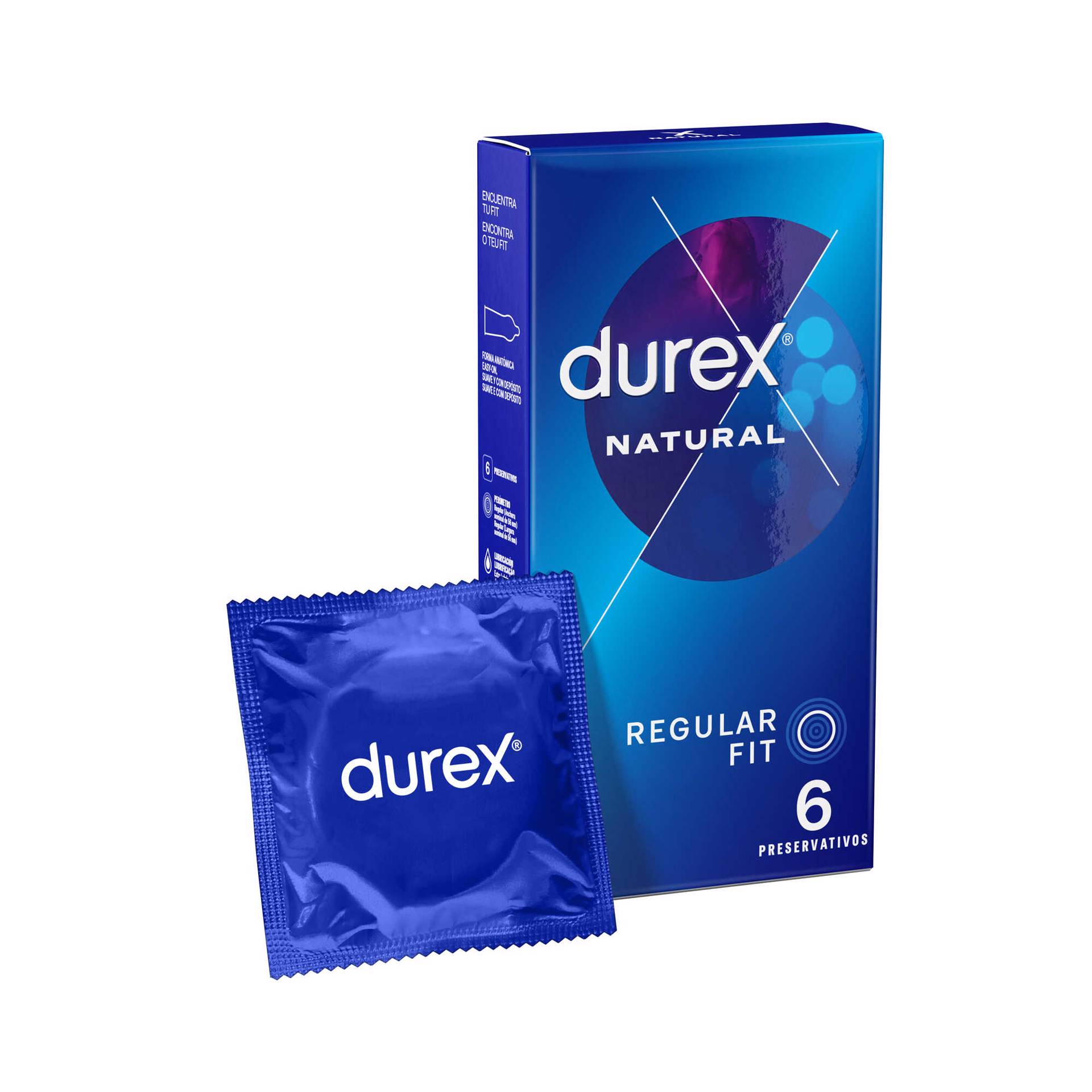 Preservativo Natural Plus Durex | Wells