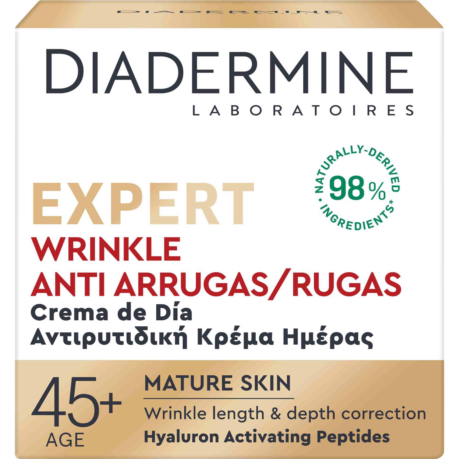 Creme de Rosto Dia Anti-Rugas Expert 3D Diadermine | Wells