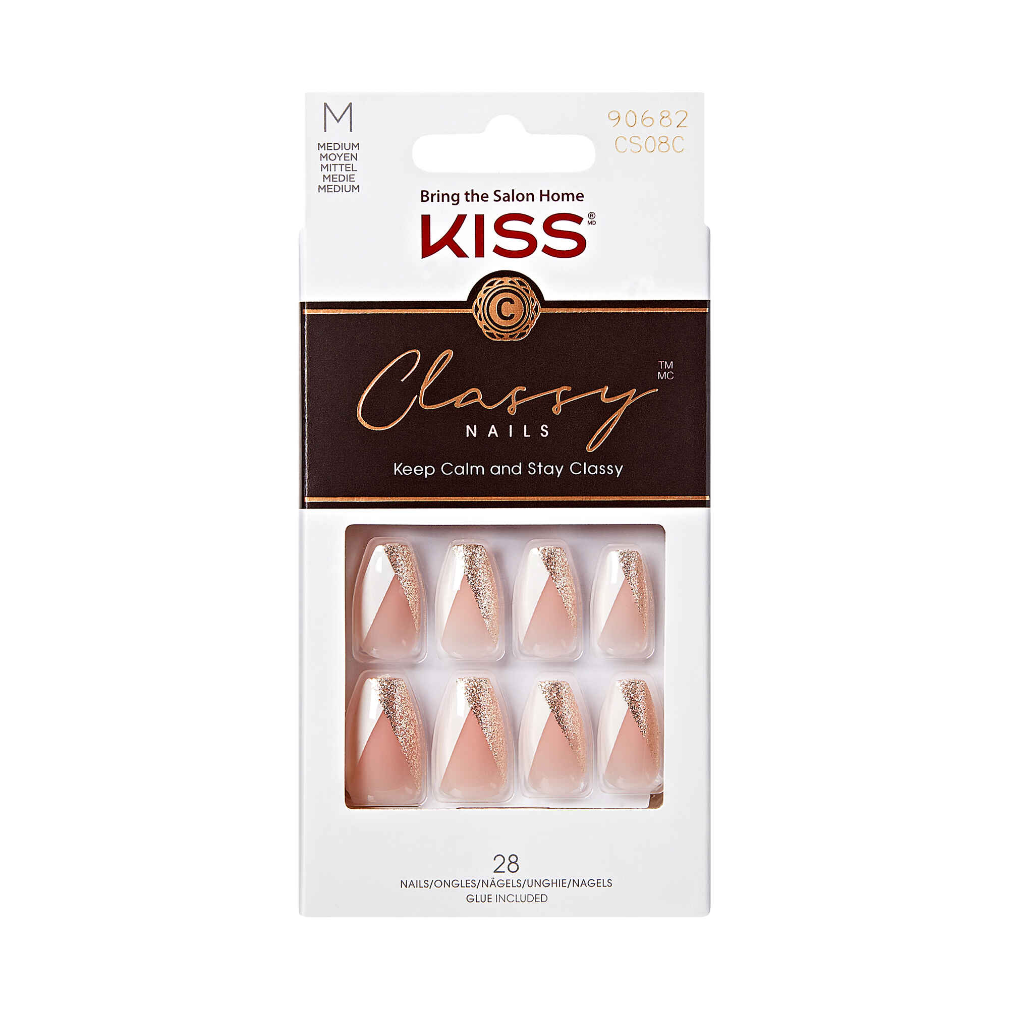 Classy Nails Keep Calm and Stay Classy Kiss | Wells