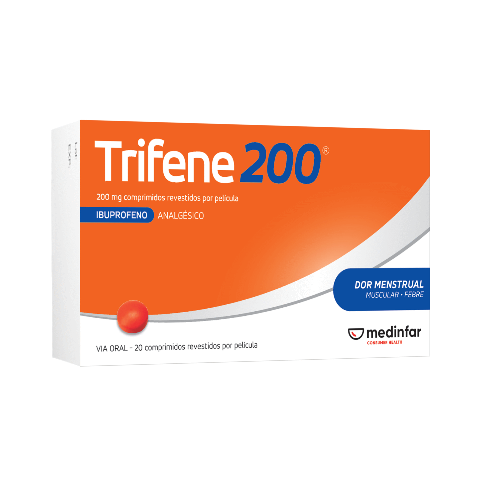 Trifene 200 mg Anti Inflamatório Comprimidos Trifene | Wells