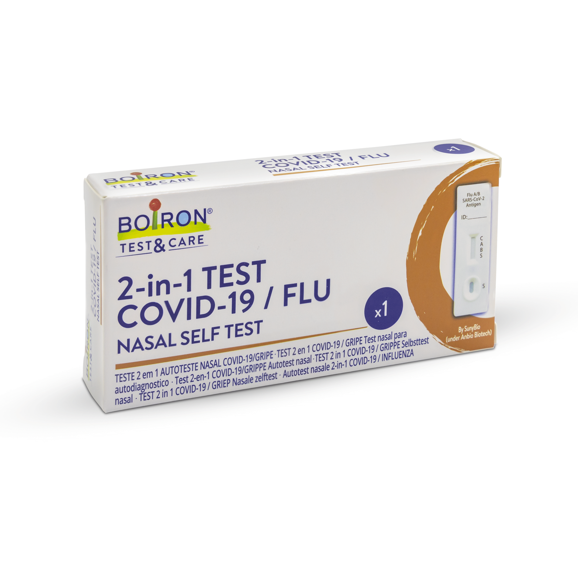 Auto Teste Nasal Covid e Gripe Boiron | Wells