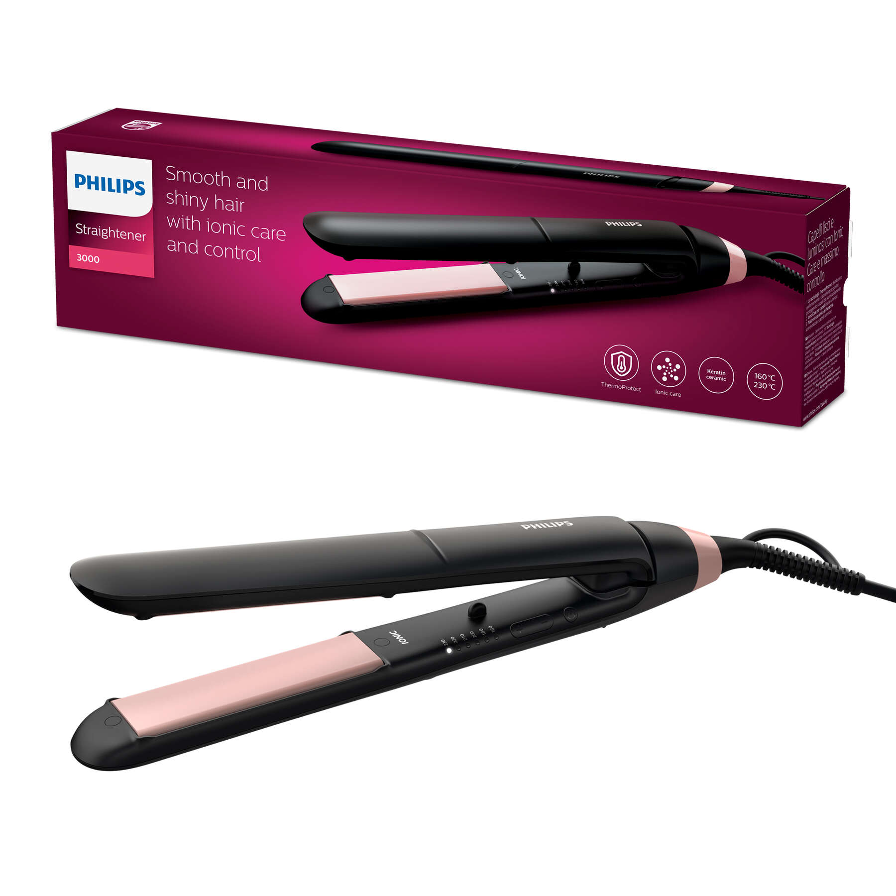 Straightener 3000 BHS378 00 Philips | Wells