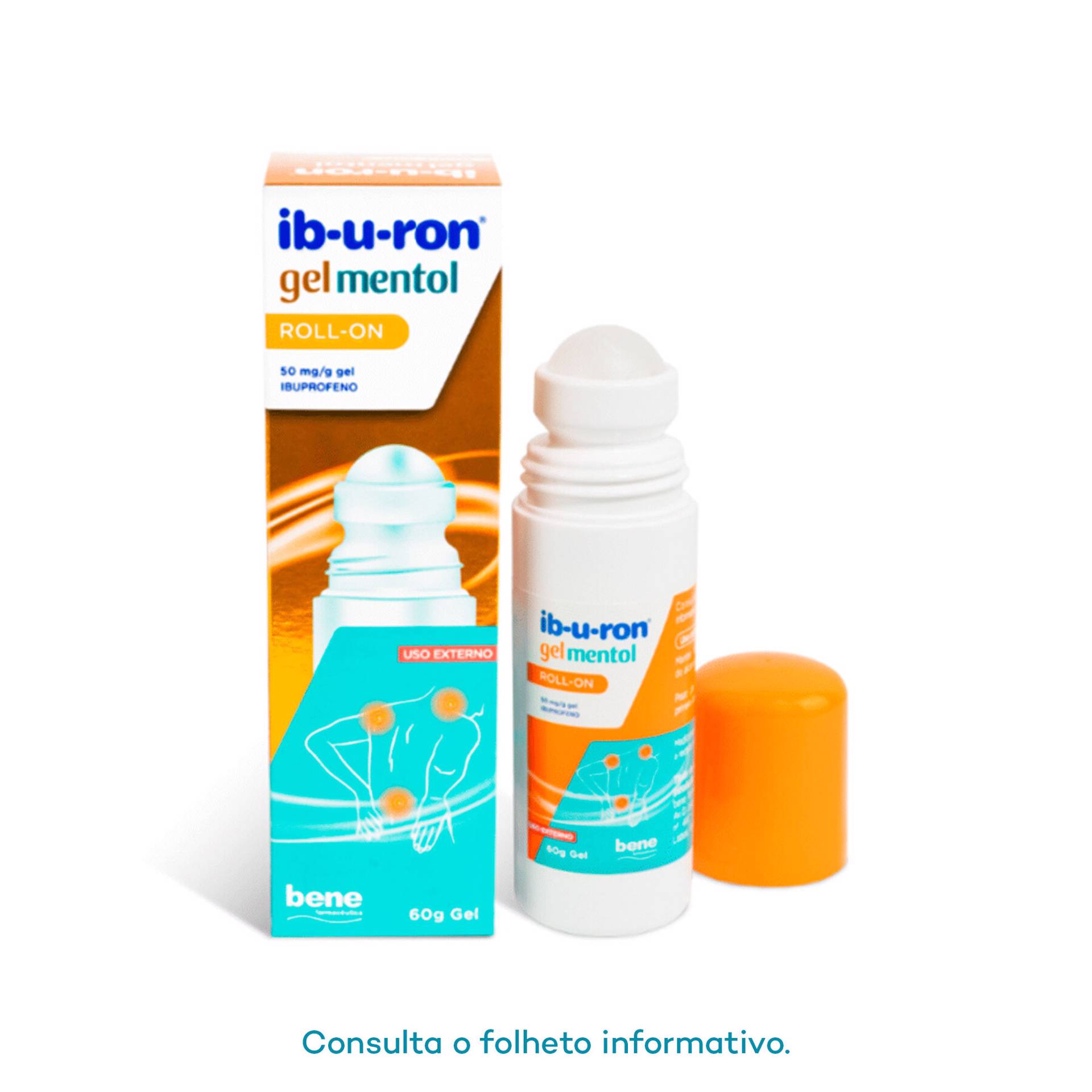 Ib-u-ron 50 mg Gel Mentol Roll-On Ib-u-ron | Wells