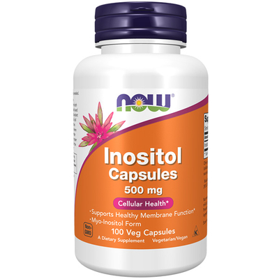Inositol Capsules 500 mg Cellular Health Now | Wells