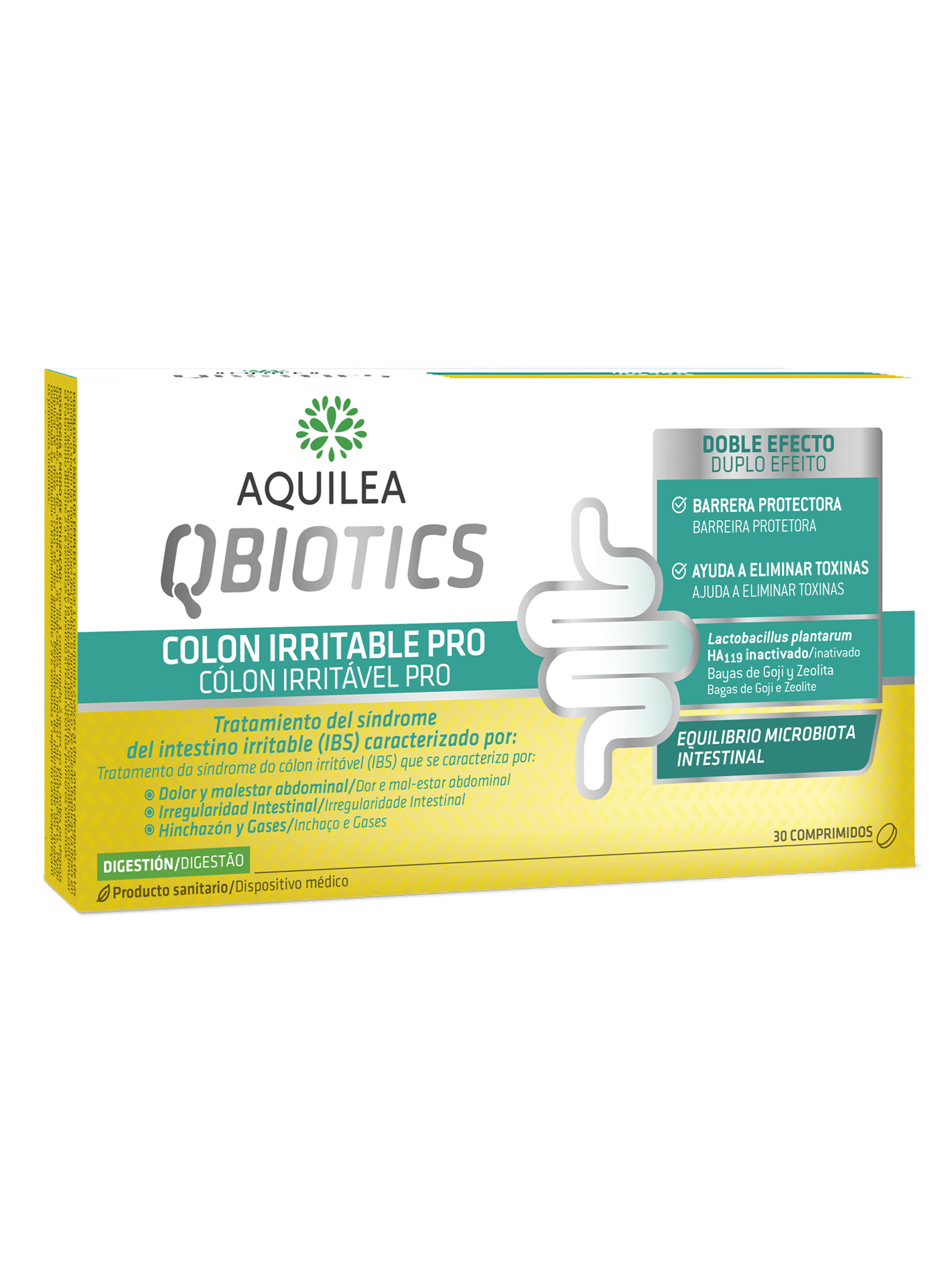 Tratamento Síndrome Cólon Irritável QBiotics Aquilea | Wells
