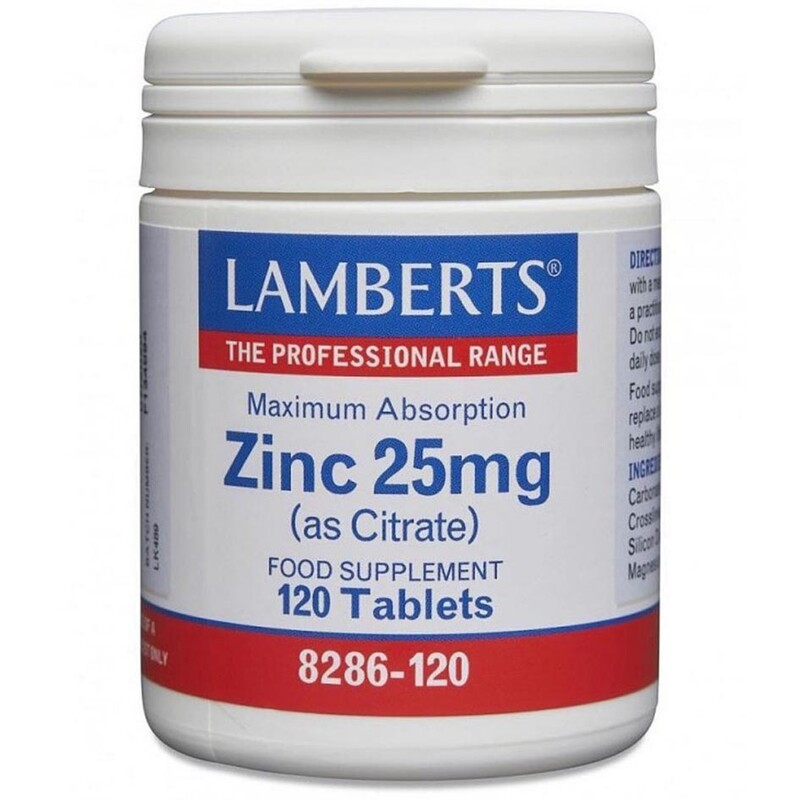 Zinco 25 mg Lamberts | Wells