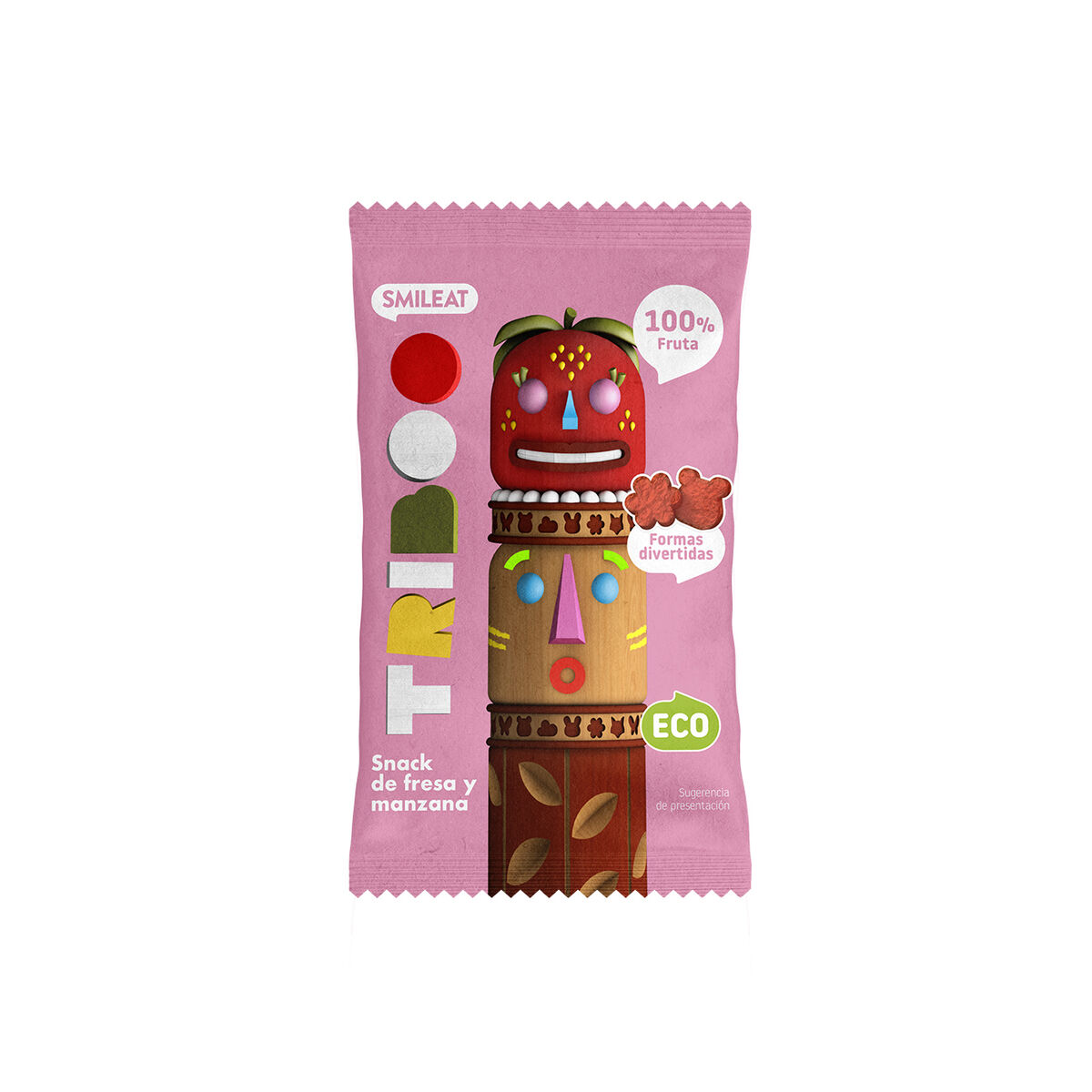Triboo Snack Bio de Morango e Maçã Smileat | Wells