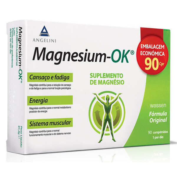 Suplemento Alimentar Magnésio Magnesium-Ok Magnesium-OK | Wells