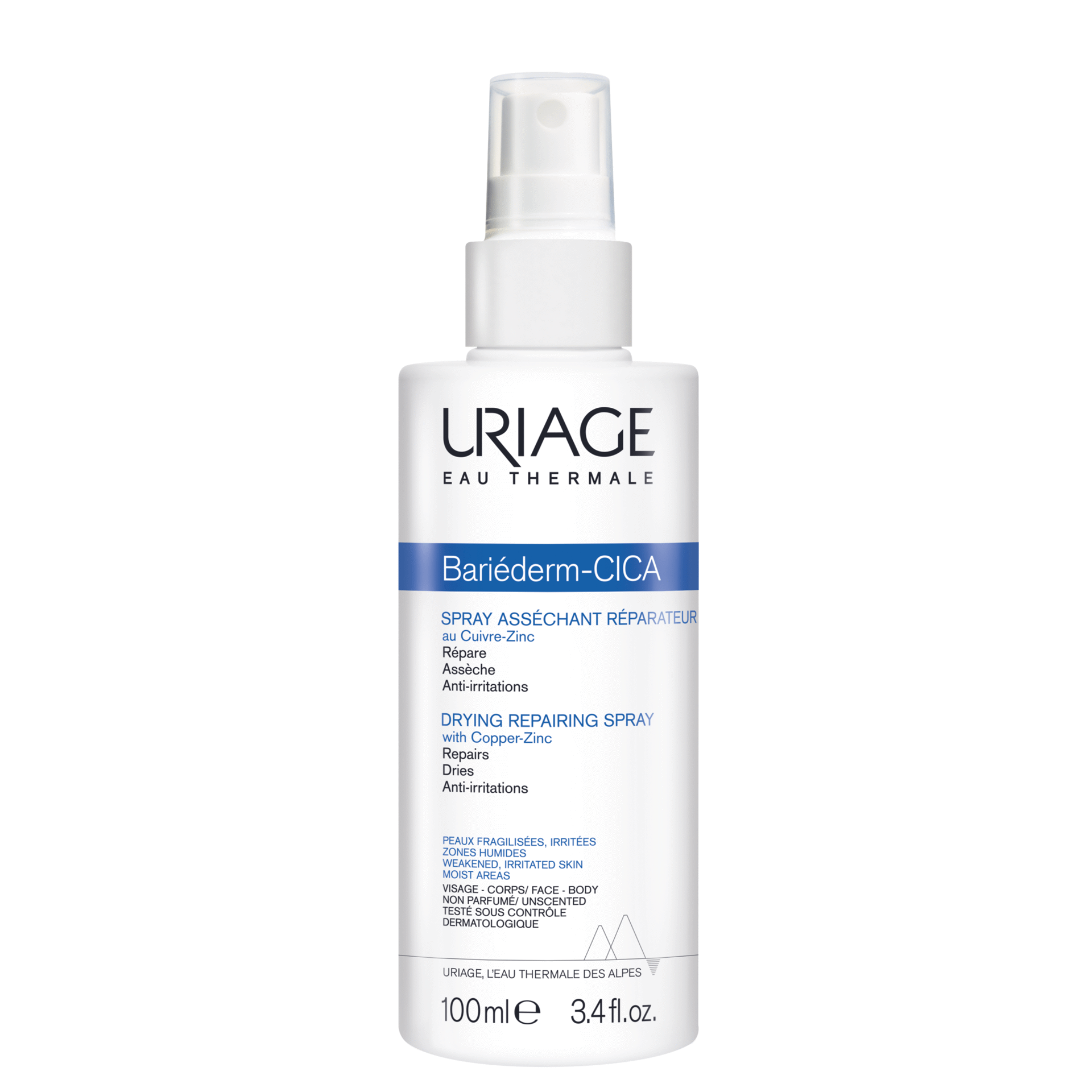 Spray Secante Cica Reparador Bariéderm Uriage | Wells
