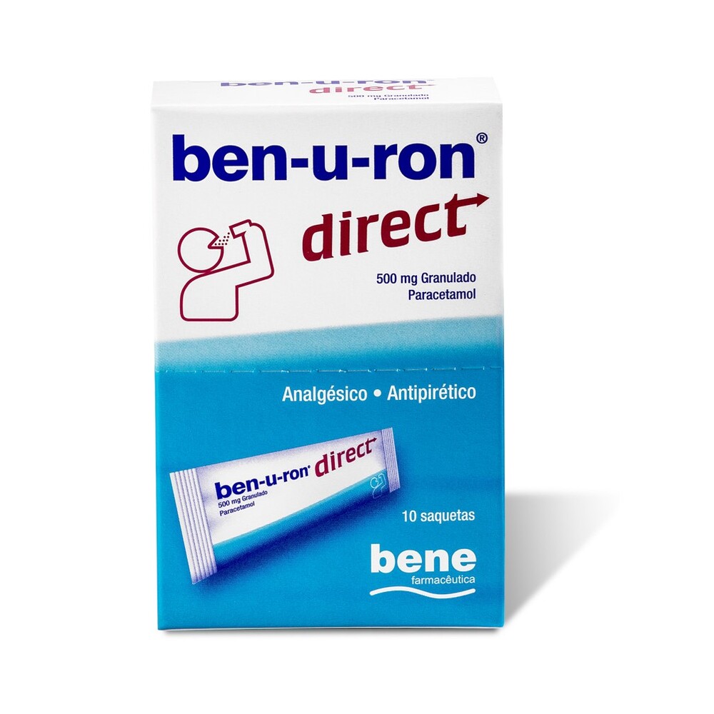 Ben-U-Ron Direct Saquetas 500mg Dor e Febre Ben-u-ron | Wells