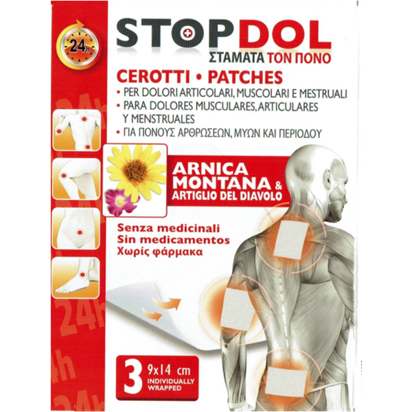 Emplastro para Alívio da Dor Stopdol | Wells