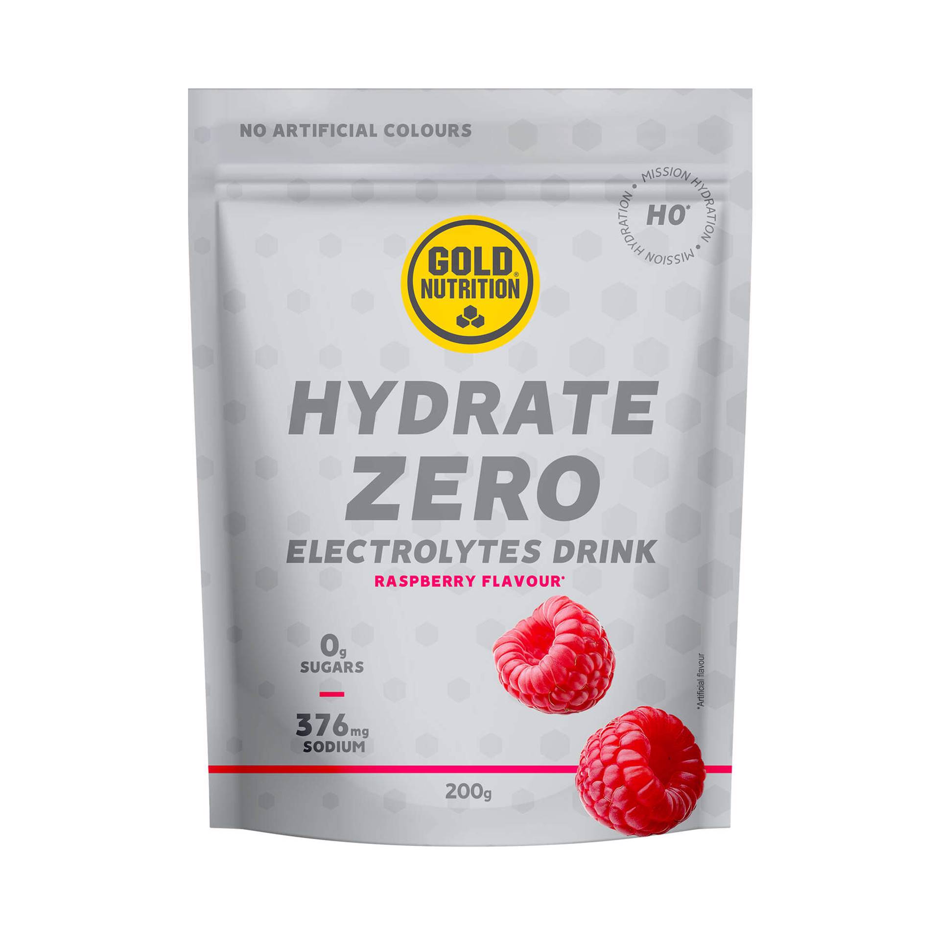 Hydrate Zero Electrolytes Drink Raspberry GOLDNUTRITION | Wells