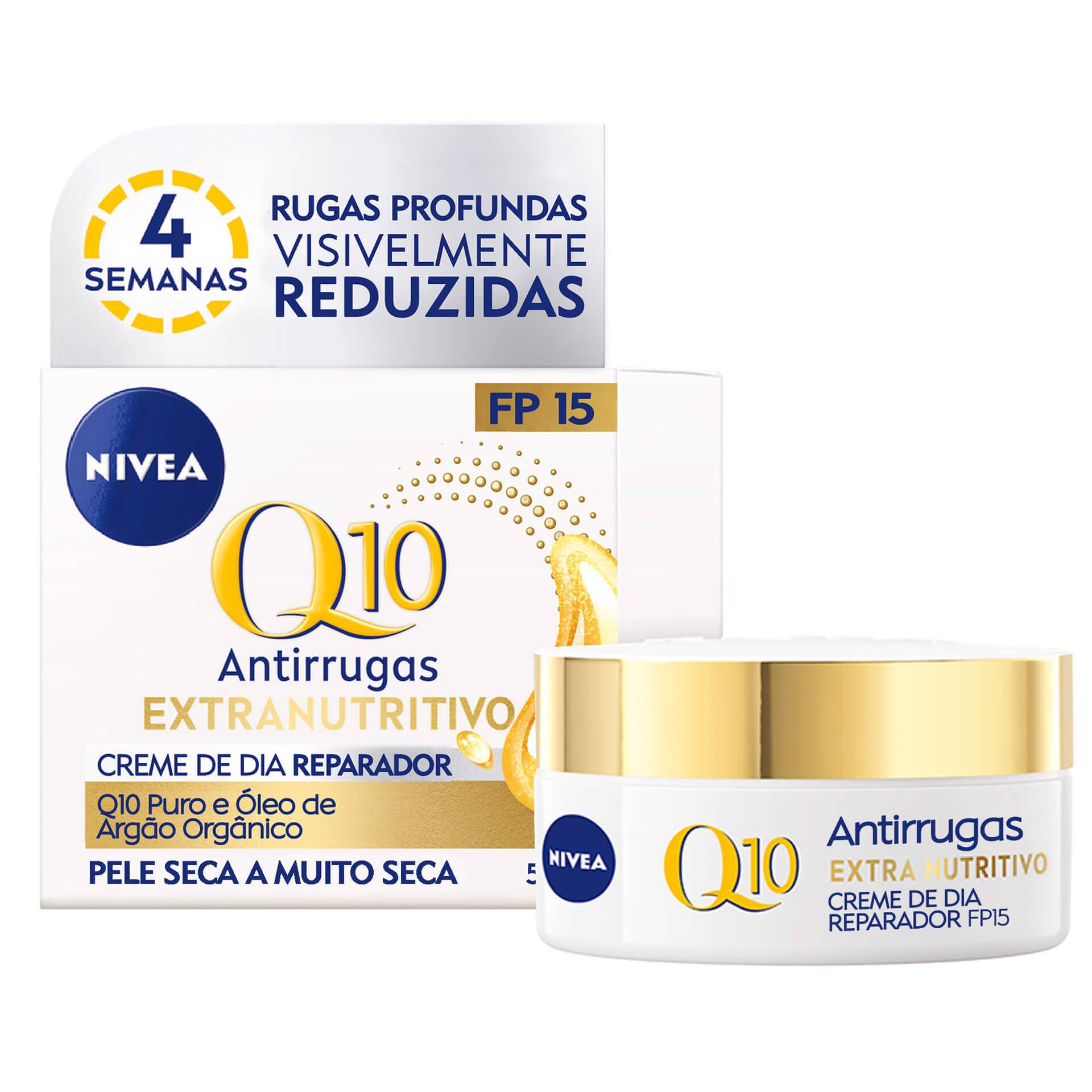 Creme de Rosto Extra Nutritivo Dia Q10 Power Nivea | Wells