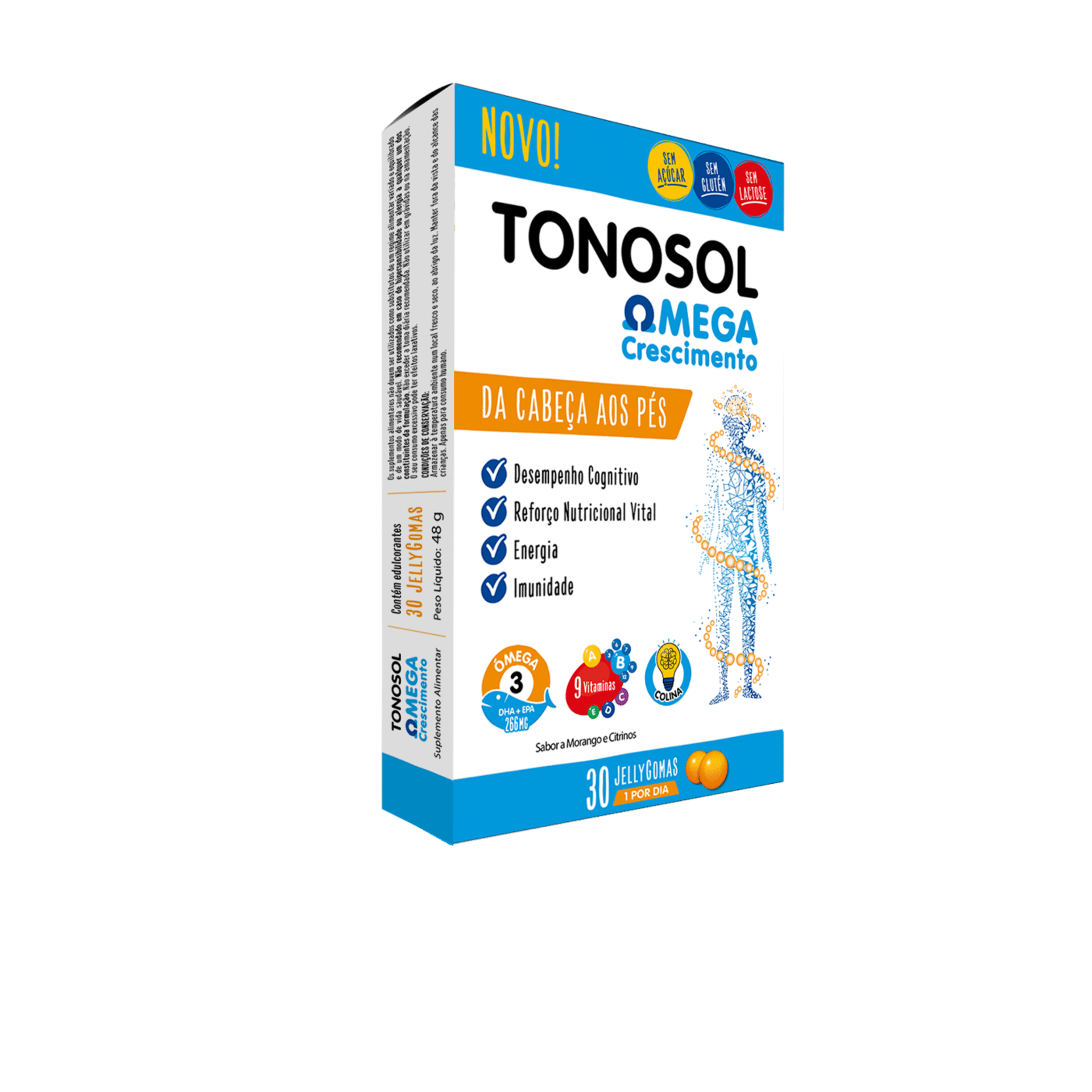Gomas Tonosol Omega Crescimento Tonosol | Wells